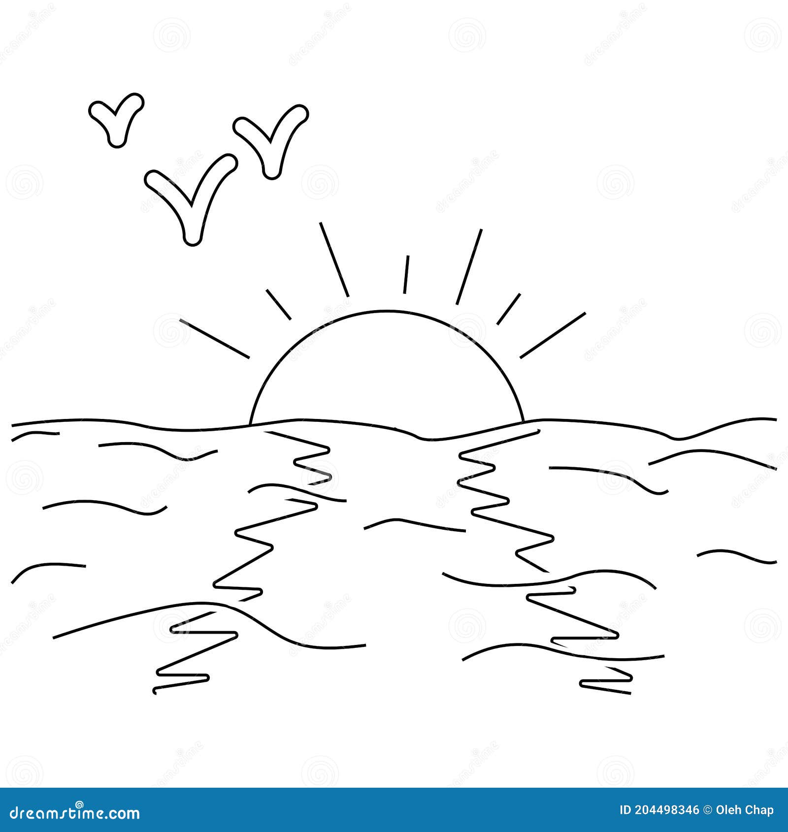 Sunset Doodle Stock Illustrations – 4,480 Sunset Doodle Stock ...