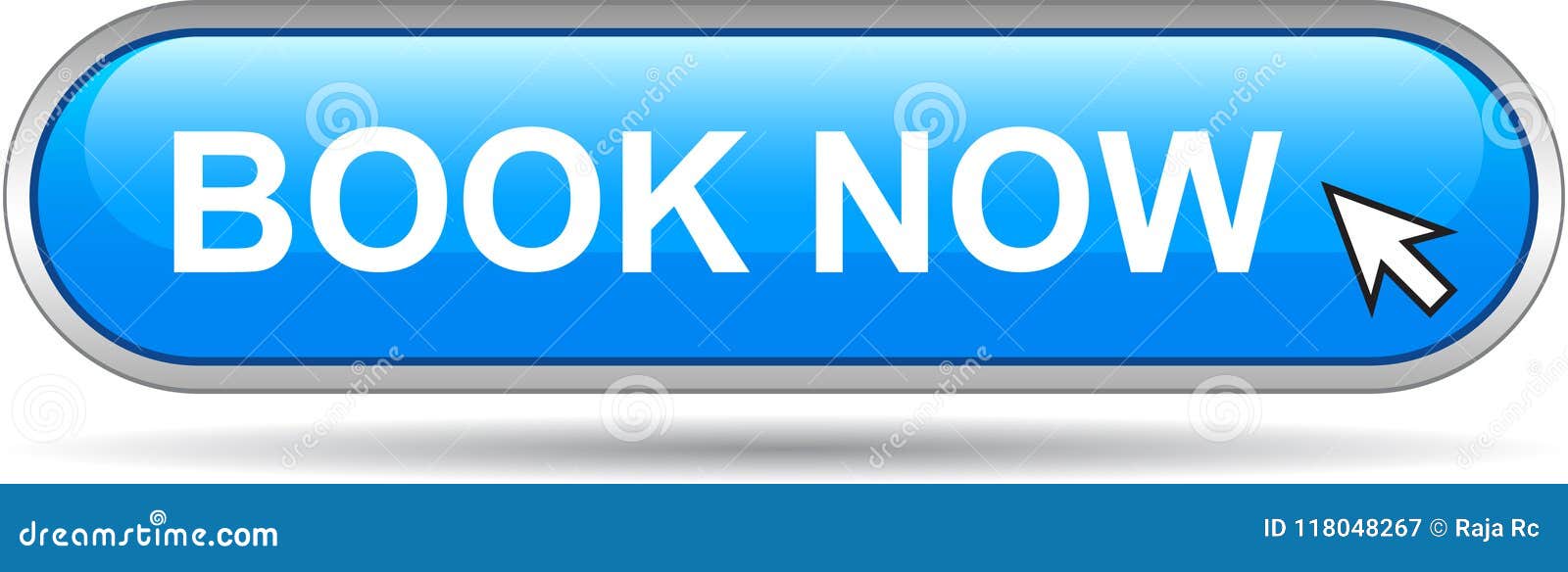 Book Now Icon Web Button Cyan Blue Stock Vector - Illustration of ...
