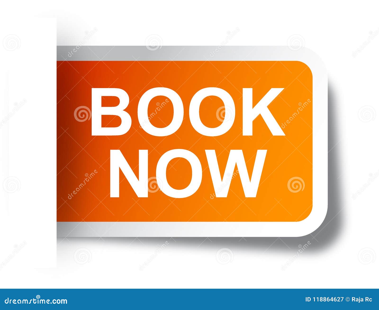 Book now sticker stock illustration. Illustration of choice - 118864627