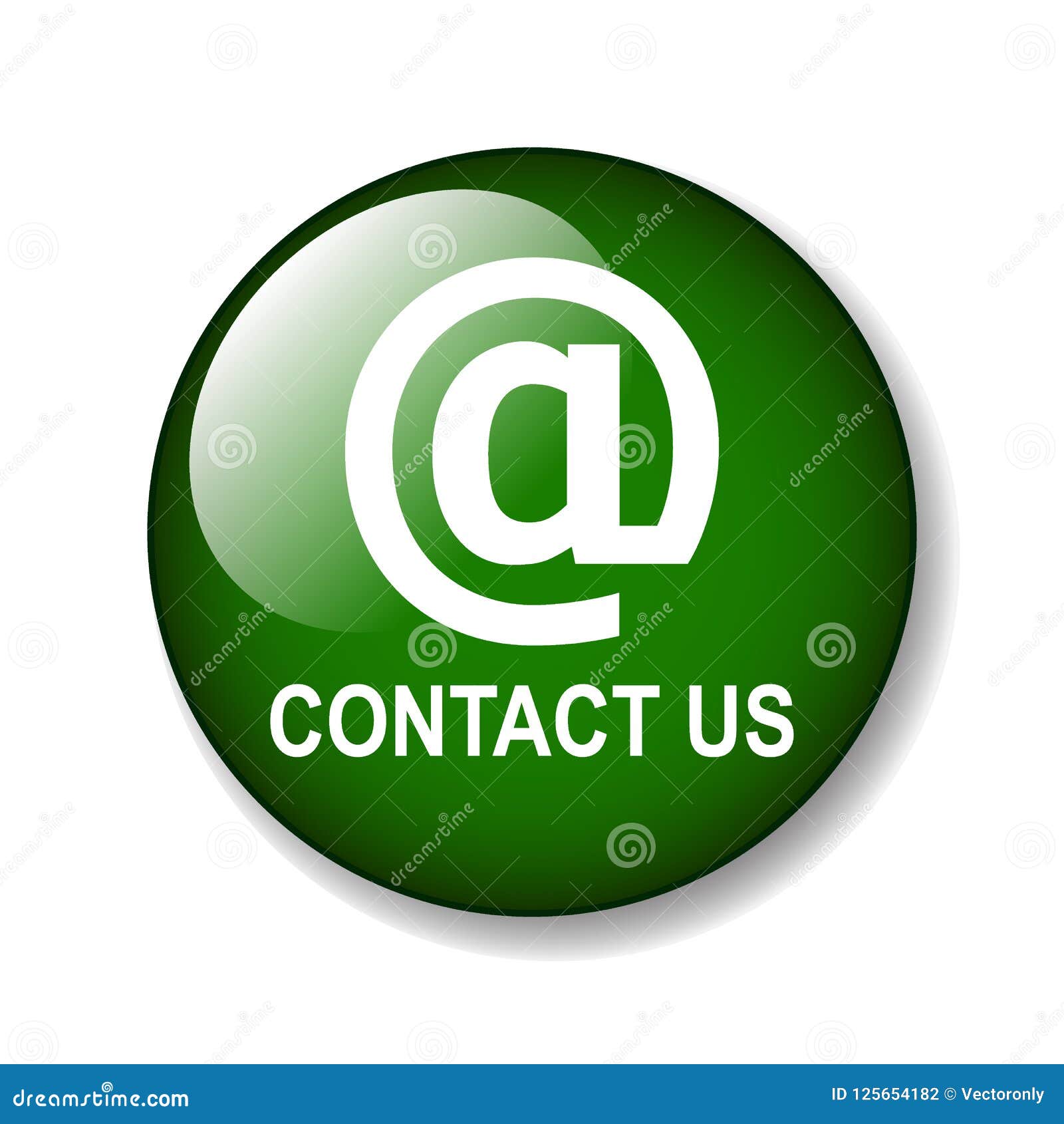 Contact us button icon stock illustration. Illustration of button ...