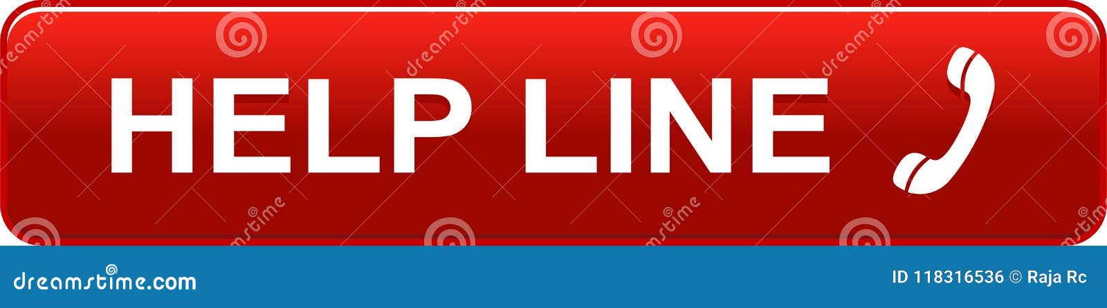 Help line web button red stock vector. Illustration of customer - 118316536