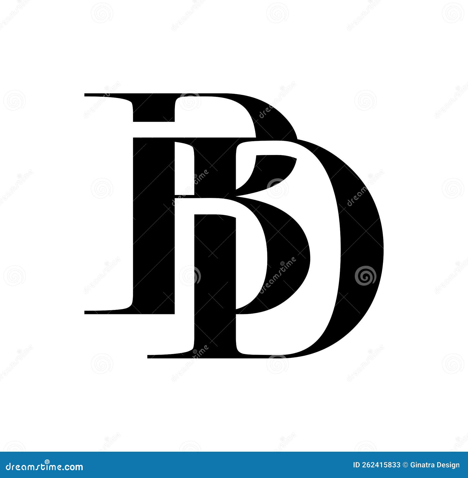 Monogram Logo Vector Initial Letters BD Stock Vector - Illustration of ... Monogram Logo Vector Initial Letters BD Stock Vector - Illustration of ...