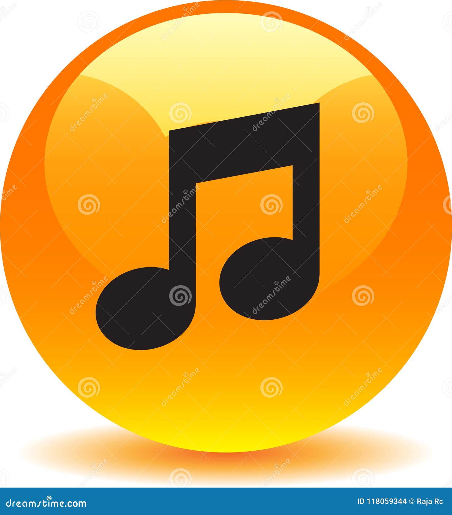 Music Icon Web Button Orange Stock Vector - Illustration of ... Music Icon Web Button Orange Stock Vector - Illustration of ...