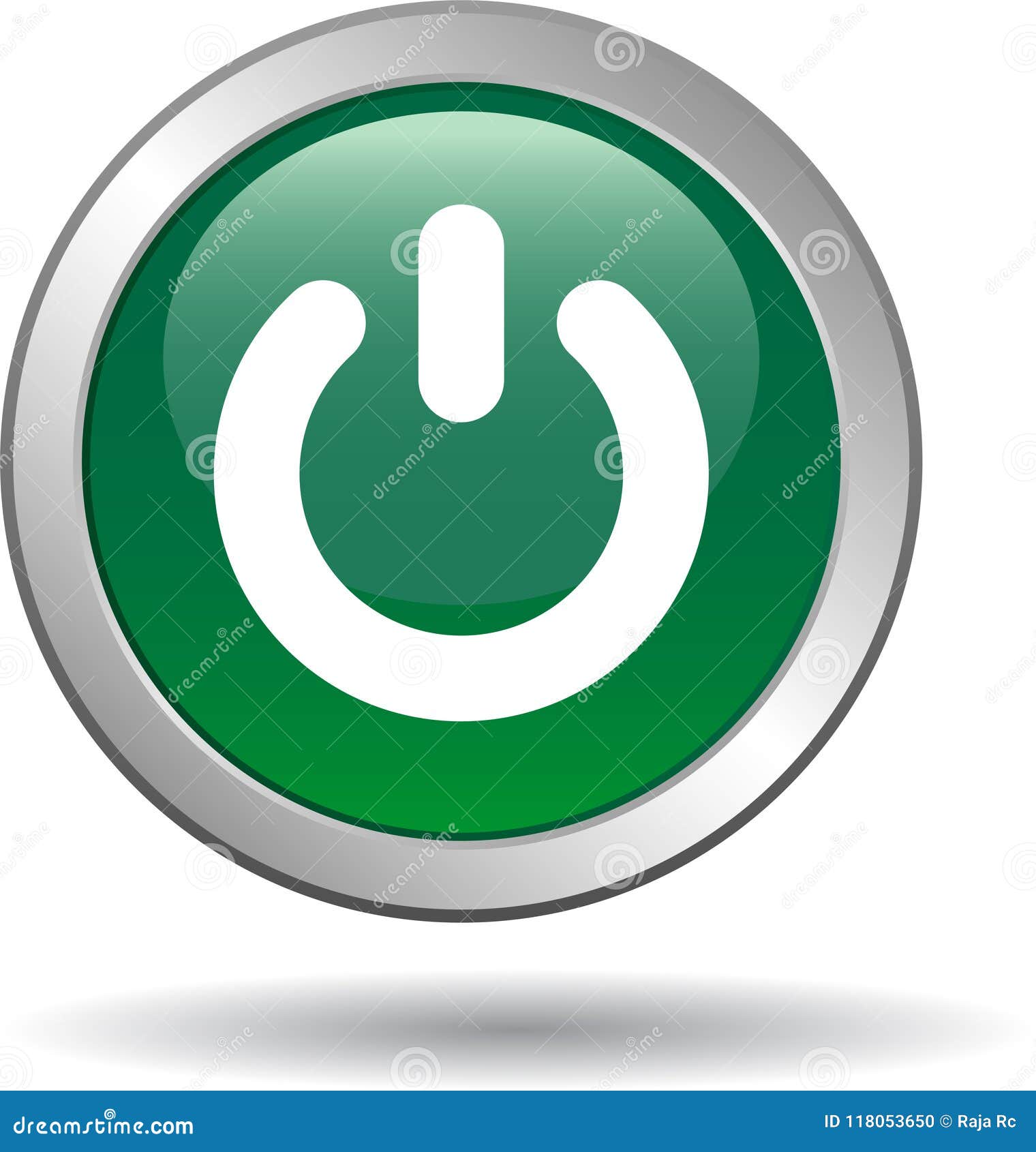 Computer Power Start Button Green Stock Illustrations – 1,043 Computer ...