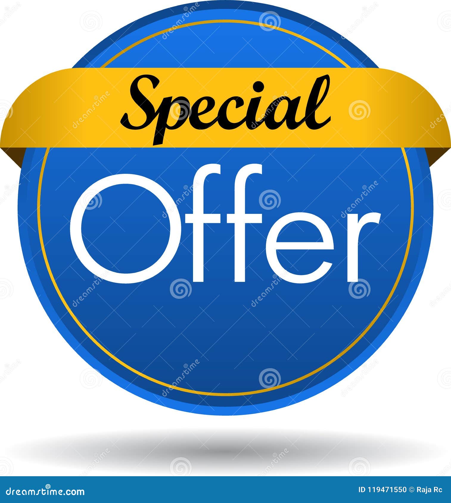 Special Offer Web Button Icon Stock Vector - Illustration of labels ...