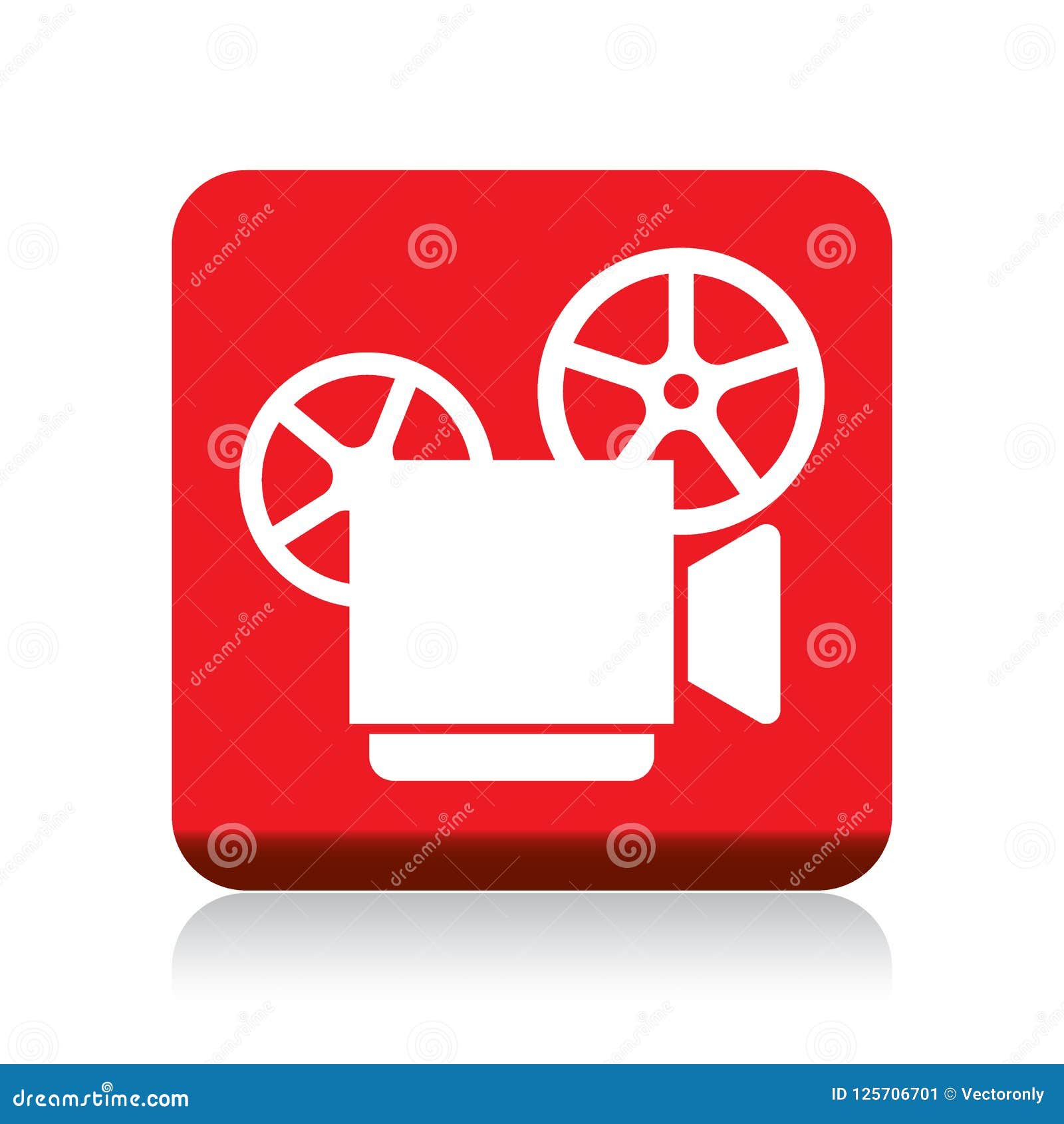 Video camera recorder icon stock vector. Illustration of element ...