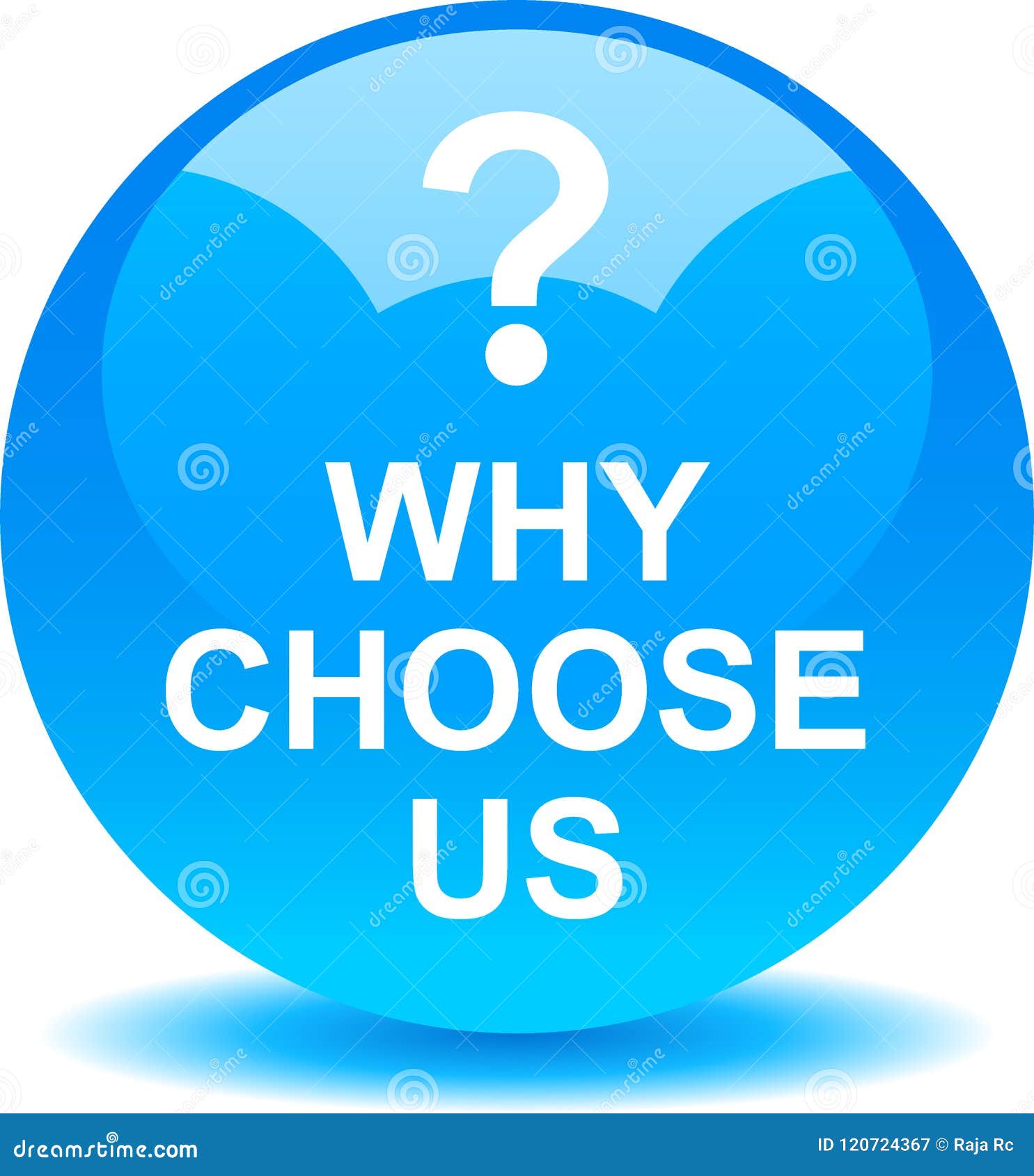 Why choose us button stock vector. Illustration of dark - 120724367