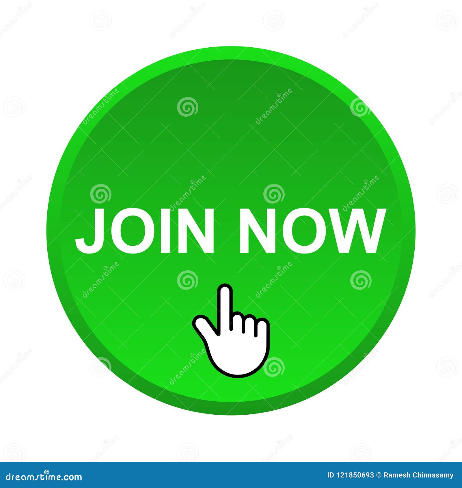 Join now button stock vector. Illustration of internet - 121850693