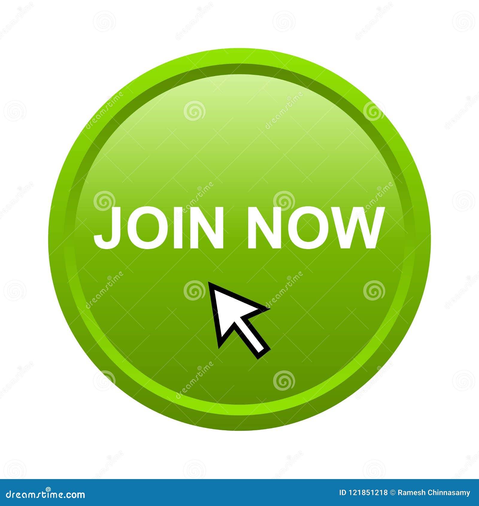 Join now button stock vector. Illustration of channels - 121851218