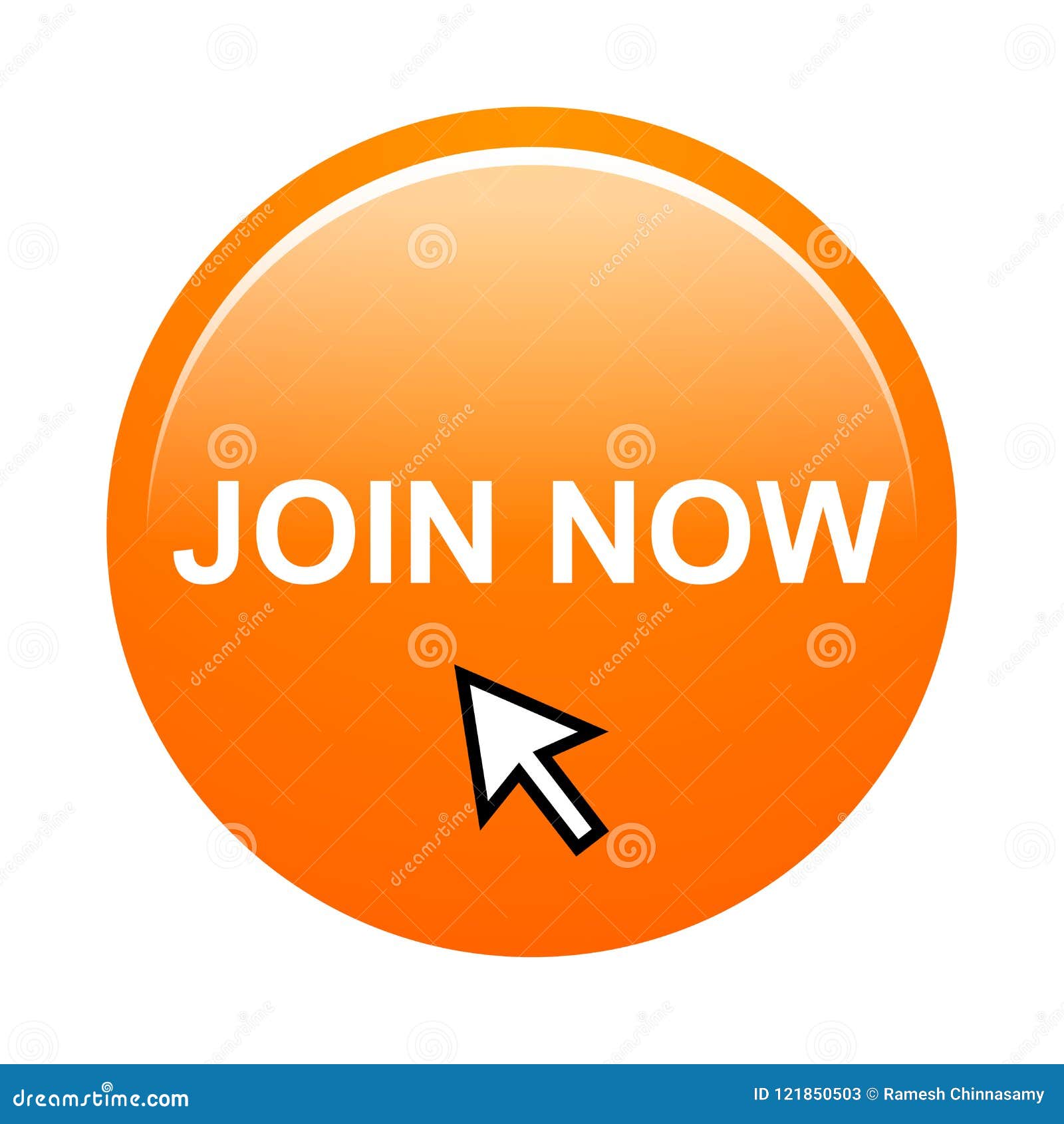 Join now button stock vector. Illustration of join, enroll - 121850503
