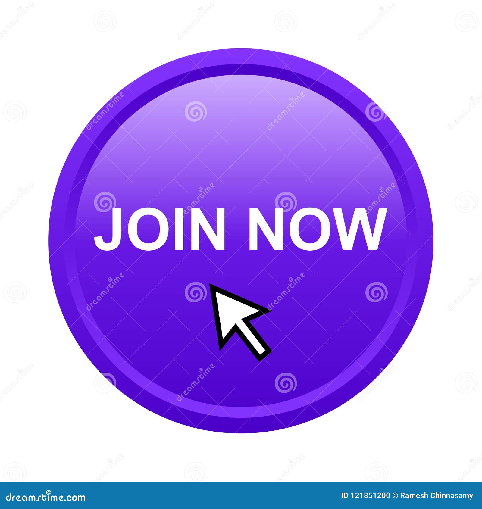 Join now button stock vector. Illustration of abstract - 121851200
