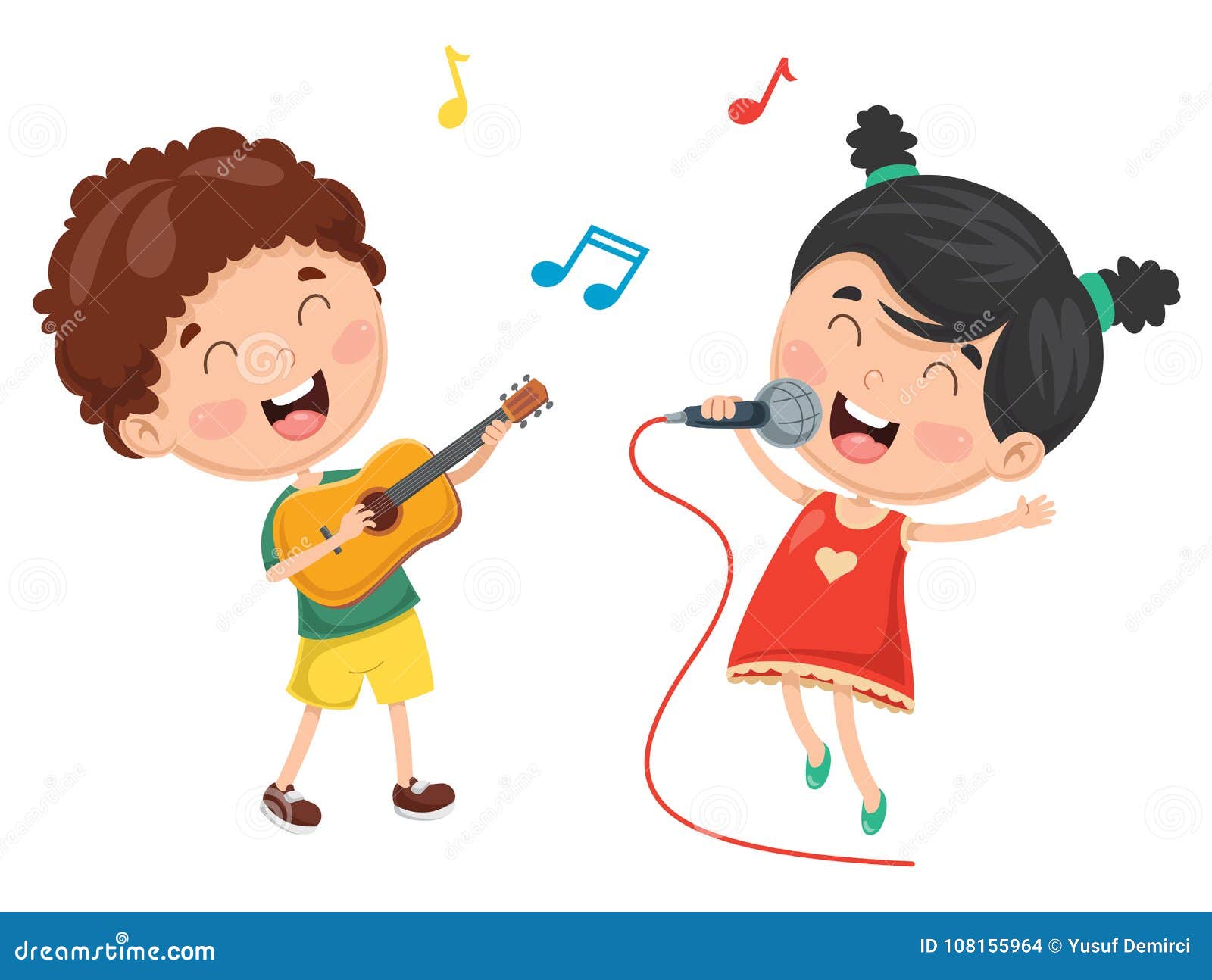 Kid Playing Music Stock Illustrations – 3,428 Kid Playing Music Stock ...