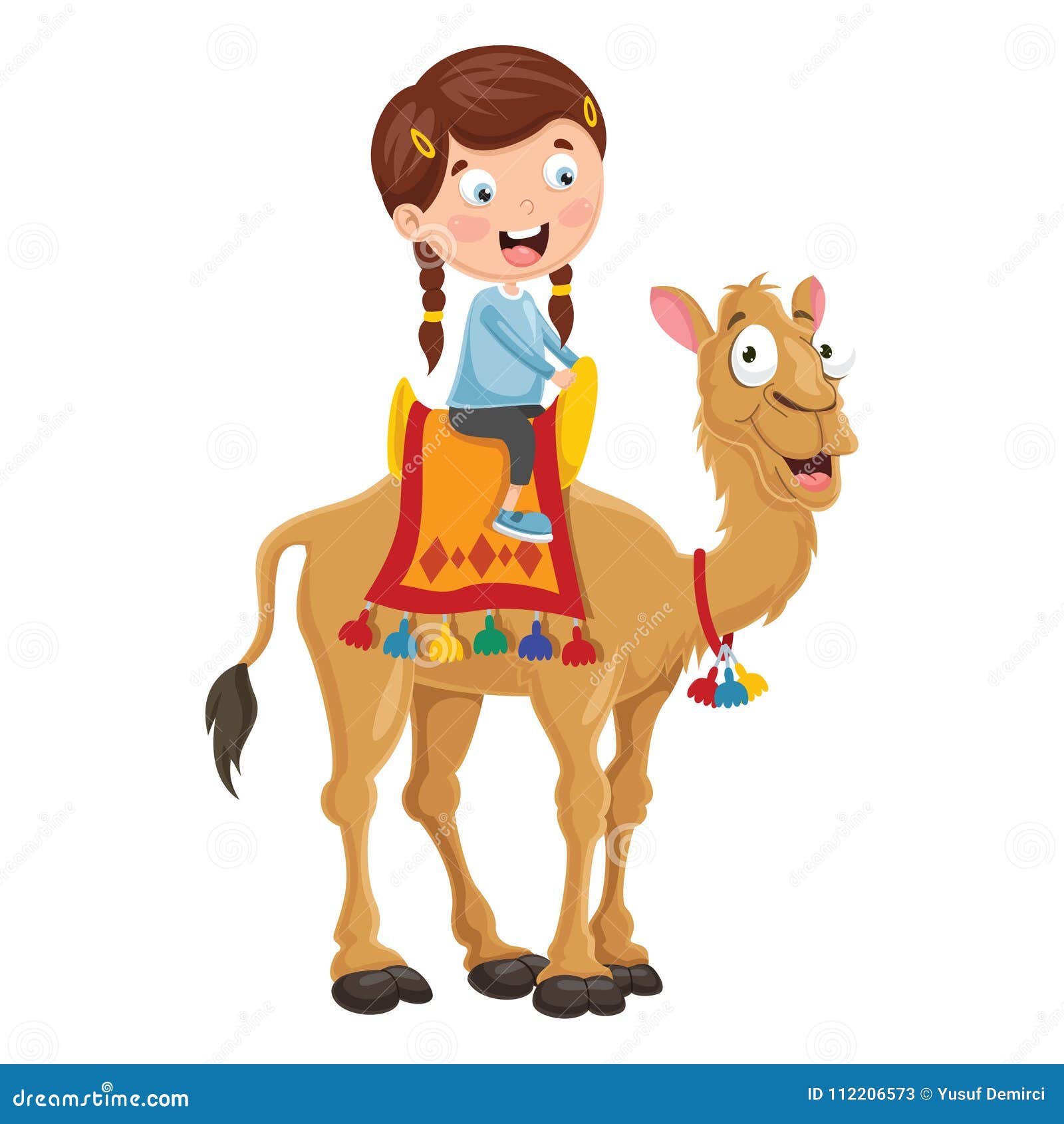 Man Riding Camel In Desert Night With Mosque And Moon Background ...