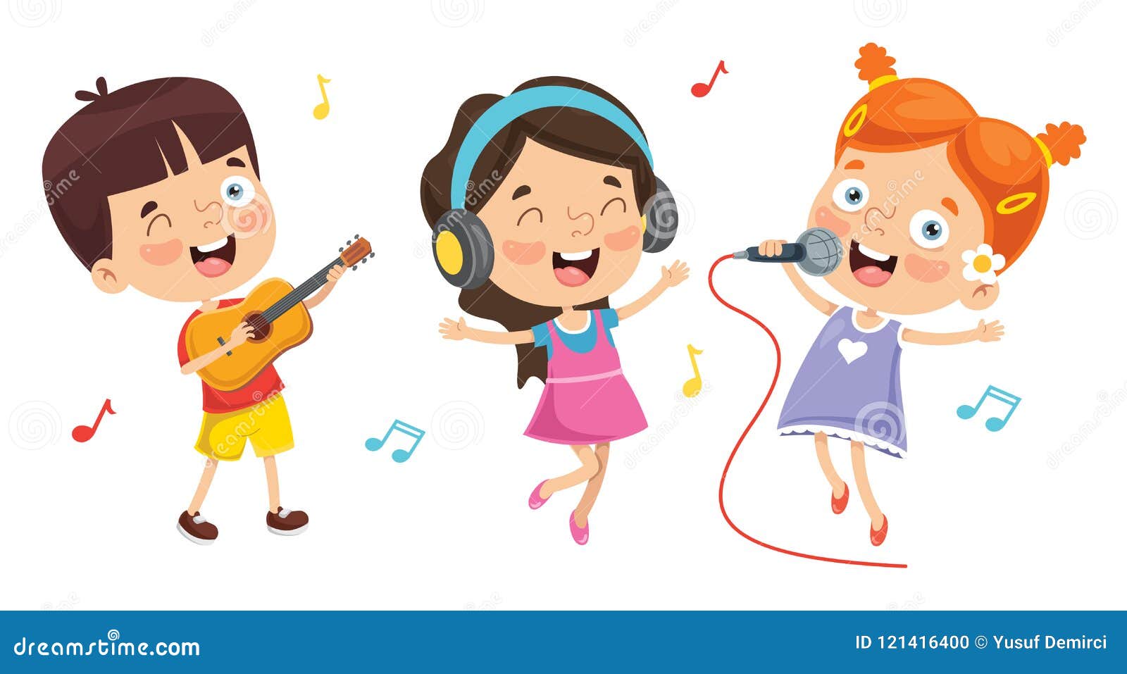 Vector Illustration of Kids Playing Music Stock Vector - Illustration ... Vector Illustration of Kids Playing Music Stock Vector - Illustration ...