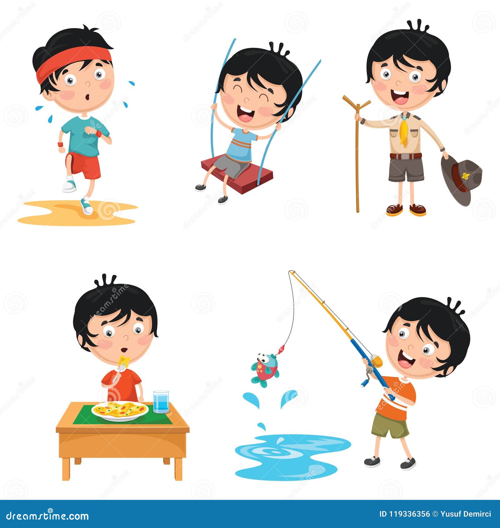 Boys Chores C Clip Art