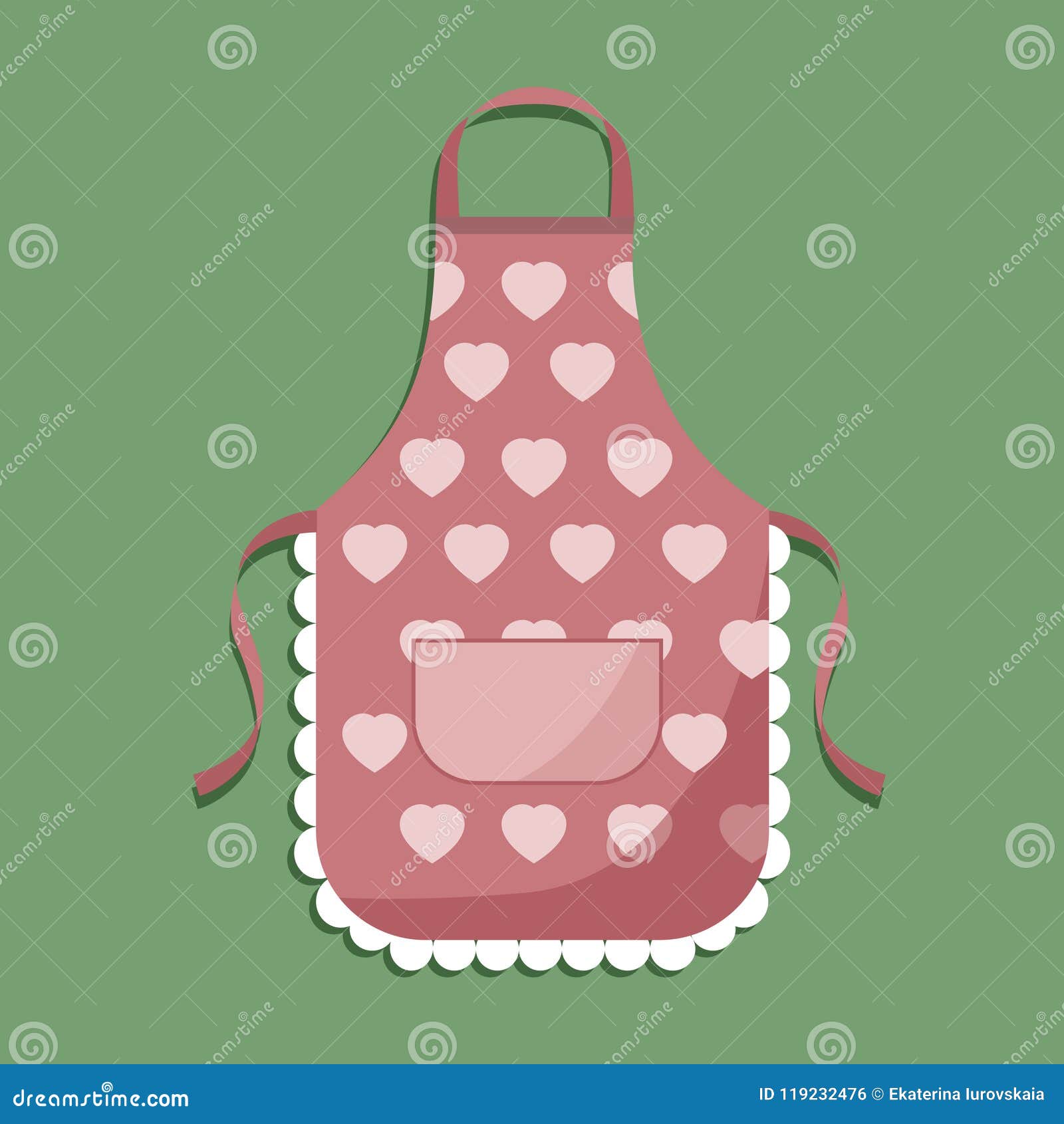 Pink Apron Clipart