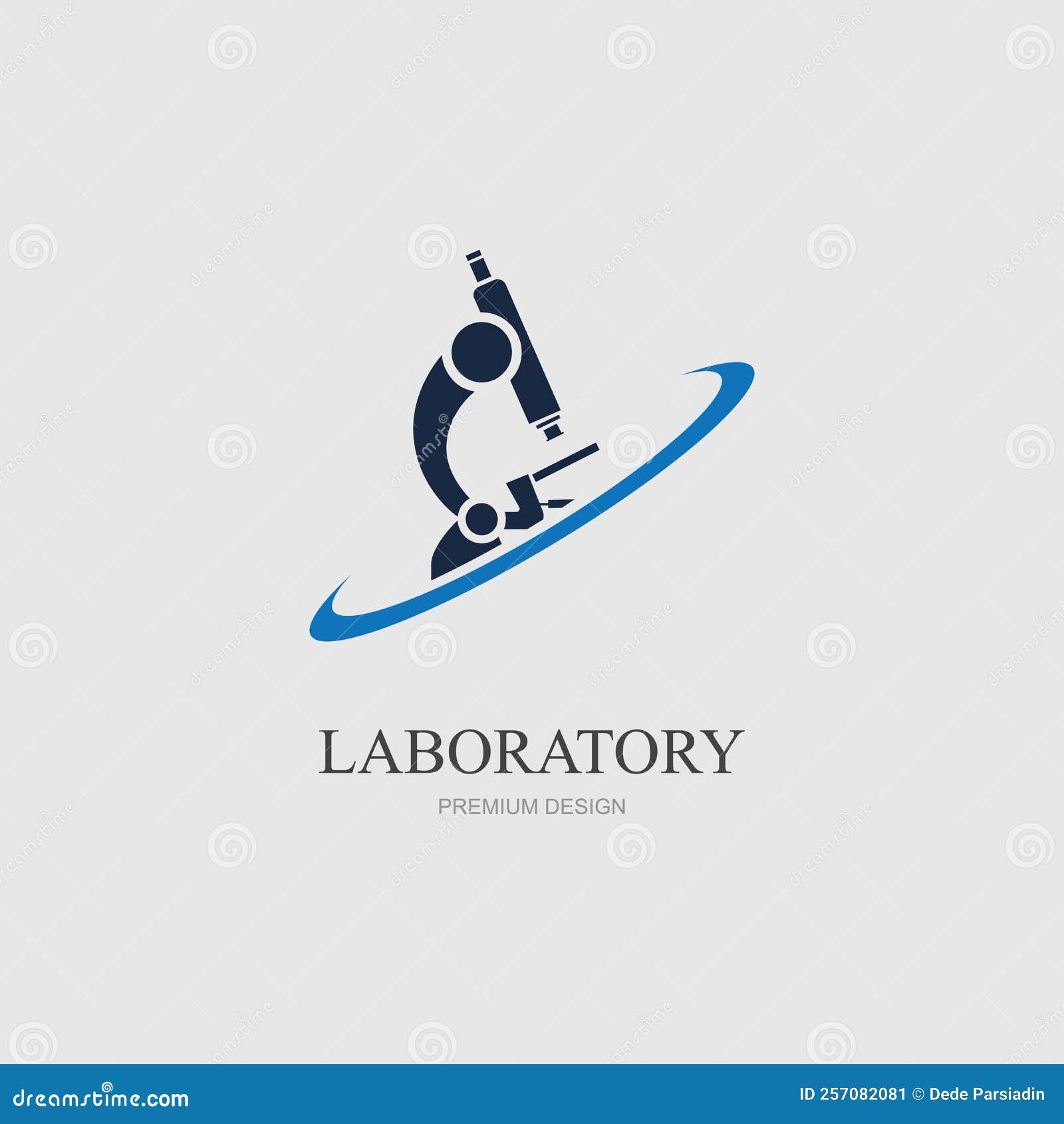 Vector Illustration of Lab Logo Design Template Stock Vector ...
