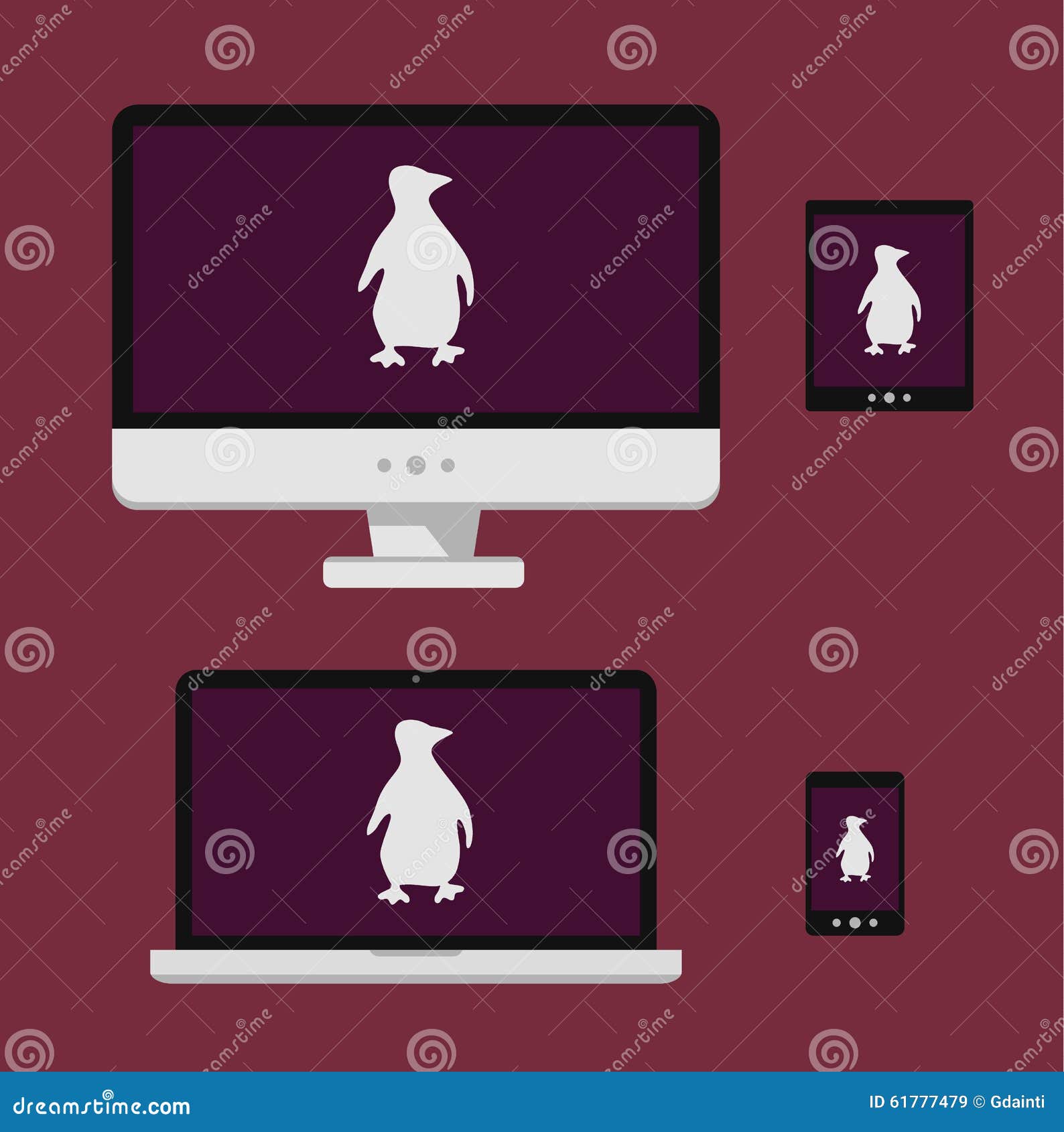 White Linux Terminal Commands On Black Background, Seamless Loop ...