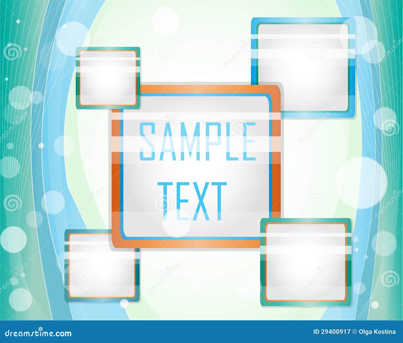 Vector Illustration with Layout. Stock Vector - Illustration of lines ...