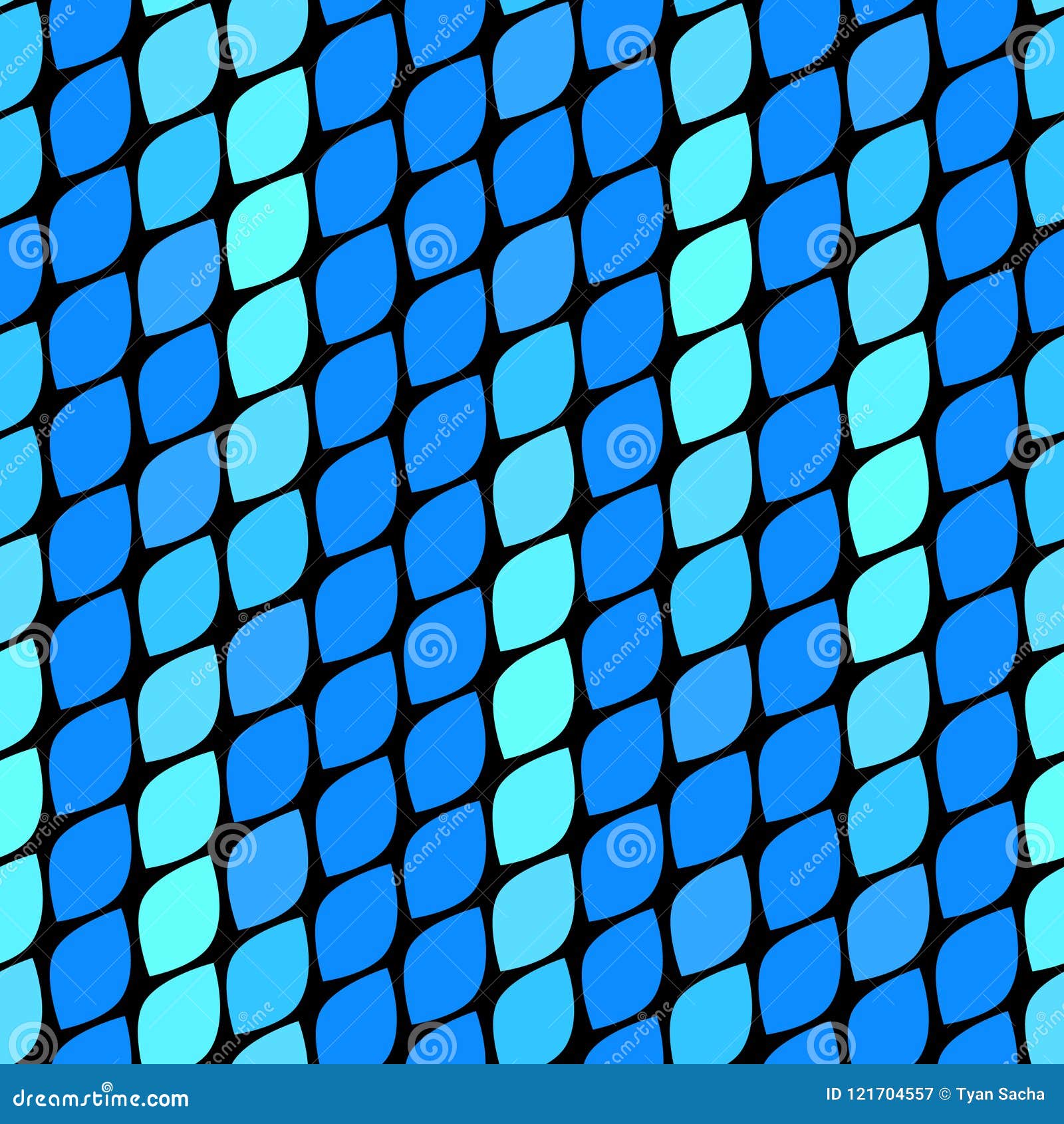 Vector Illustration with Leaves. Diagonal Direction Pattern Stock ...