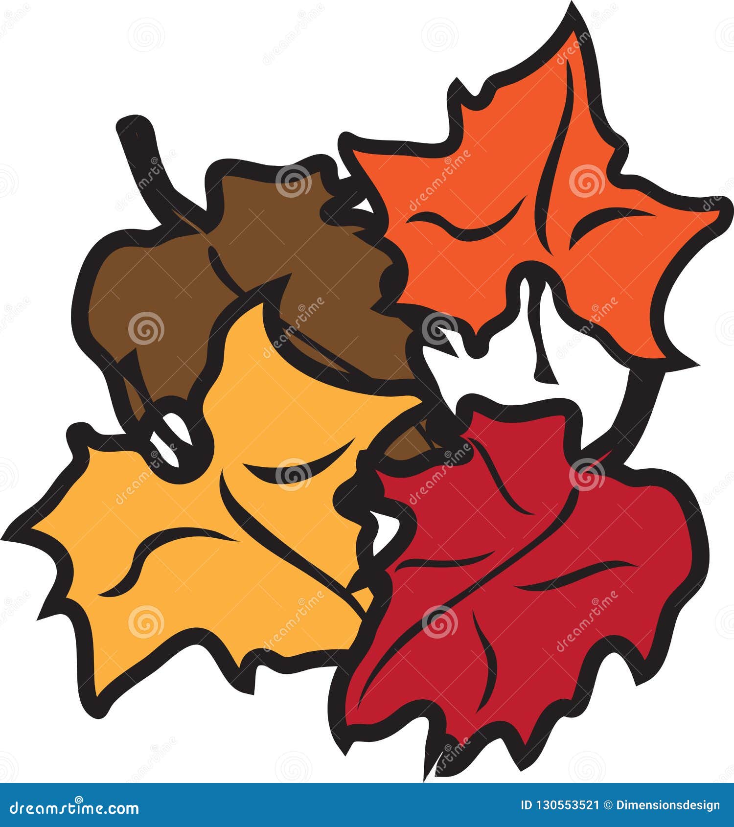 Falling Leaves icon stock vector. Illustration of icon - 130553521