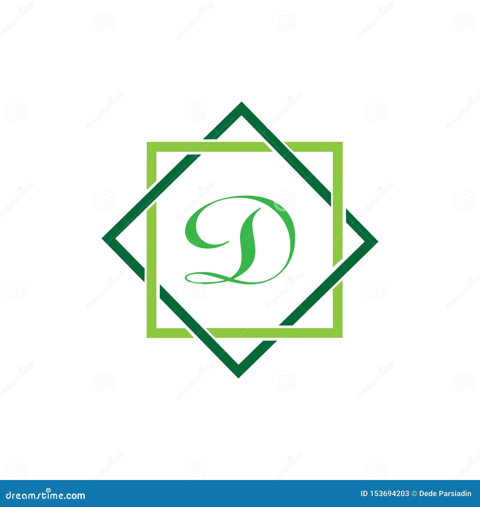 Vector Illustration Letter D Stock Vector - Illustration of modern ...