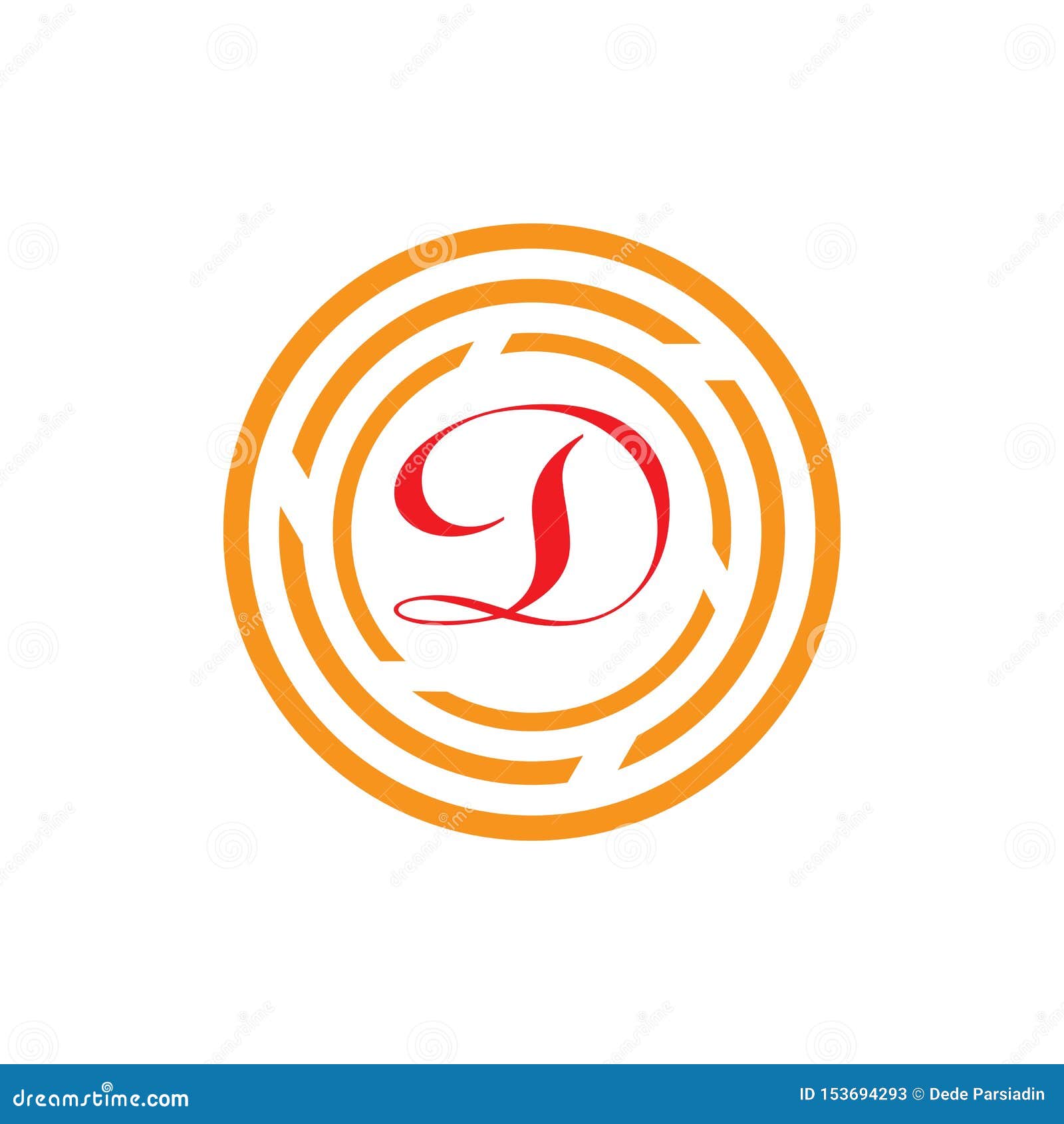 Vector Illustration Letter D Stock Vector - Illustration of sign ...