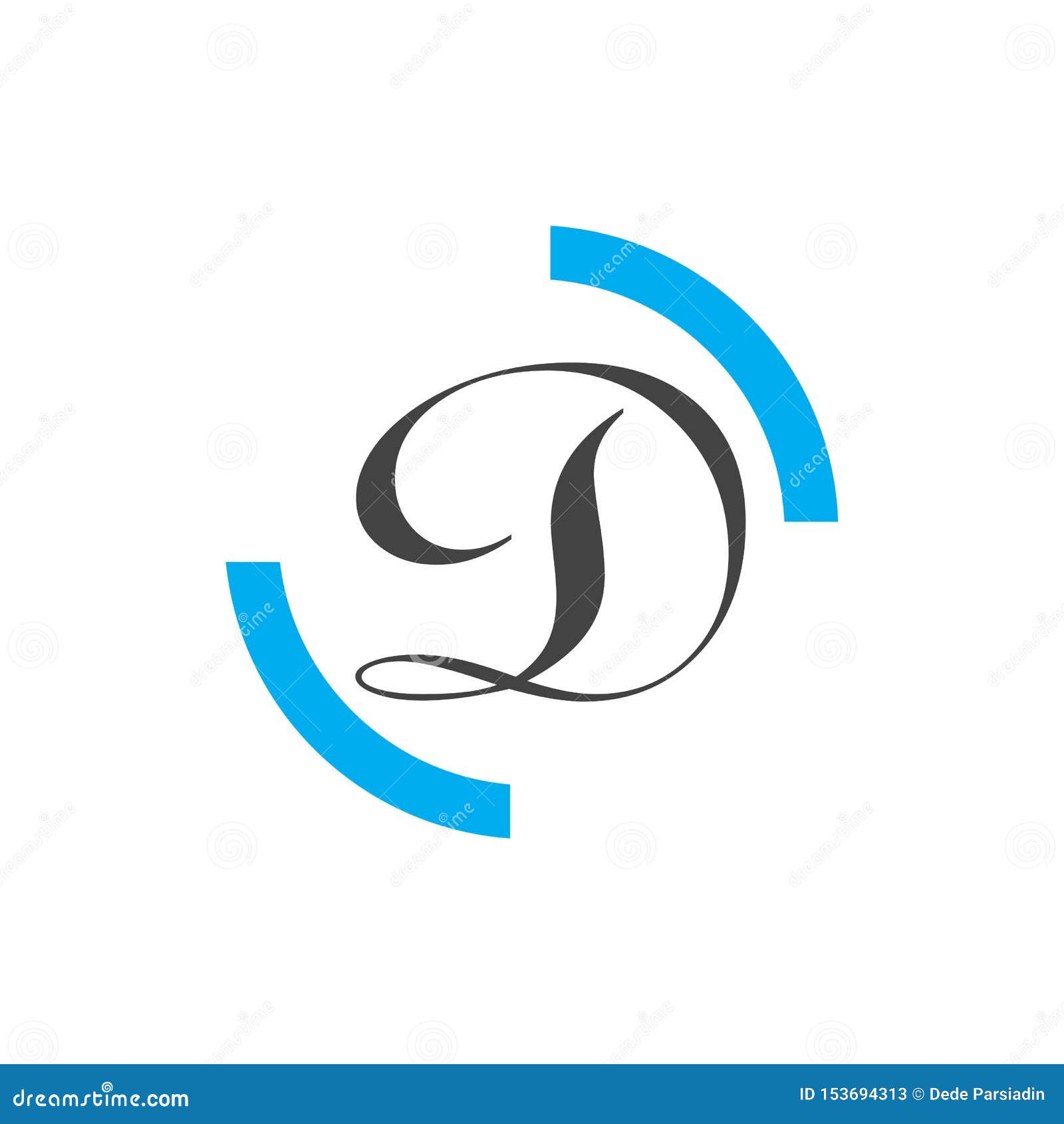 Vector Illustration Letter D Stock Vector - Illustration of abstract ...