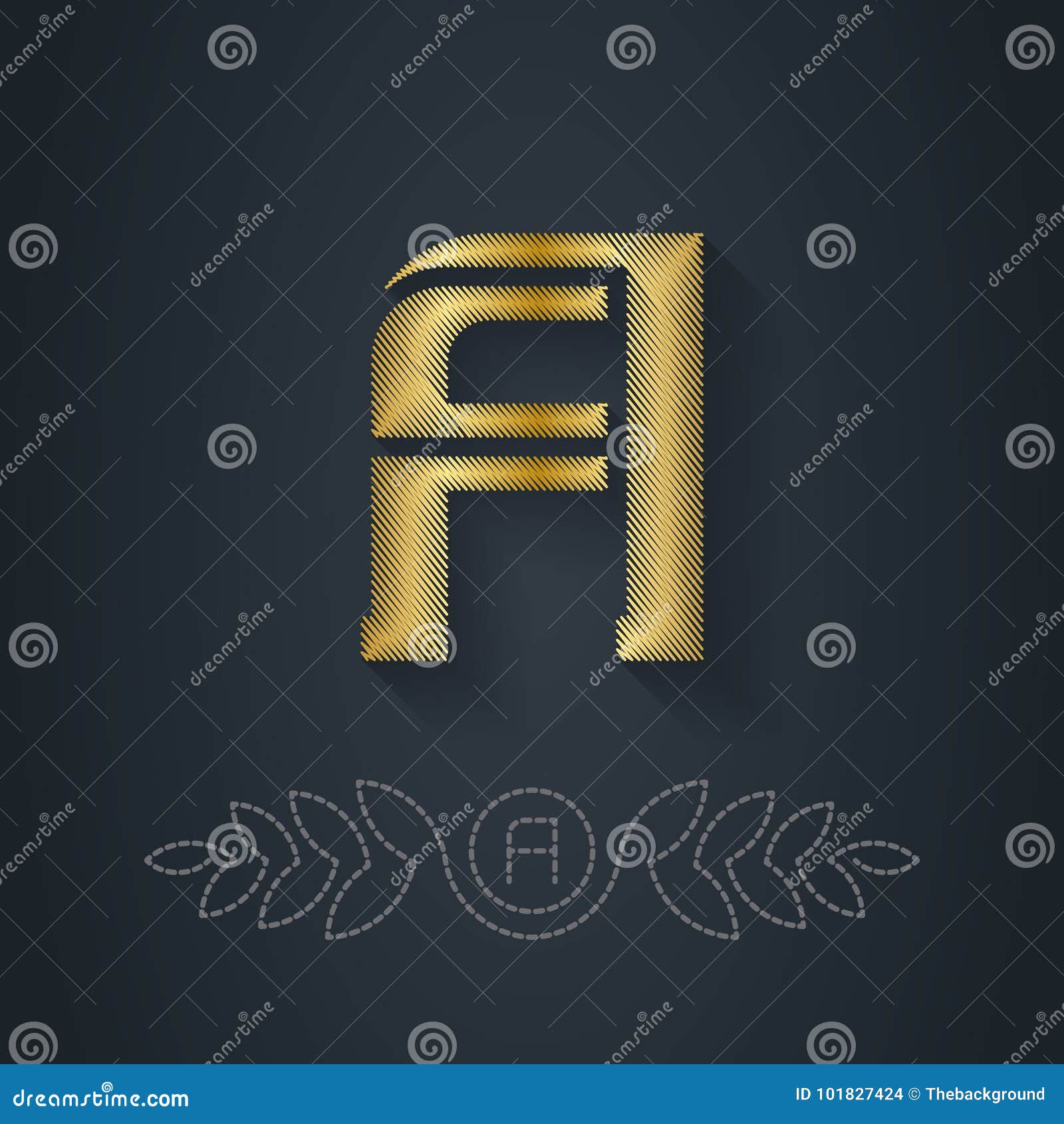 Embroidered Gold Stock Illustrations – 997 Embroidered Gold Stock ...