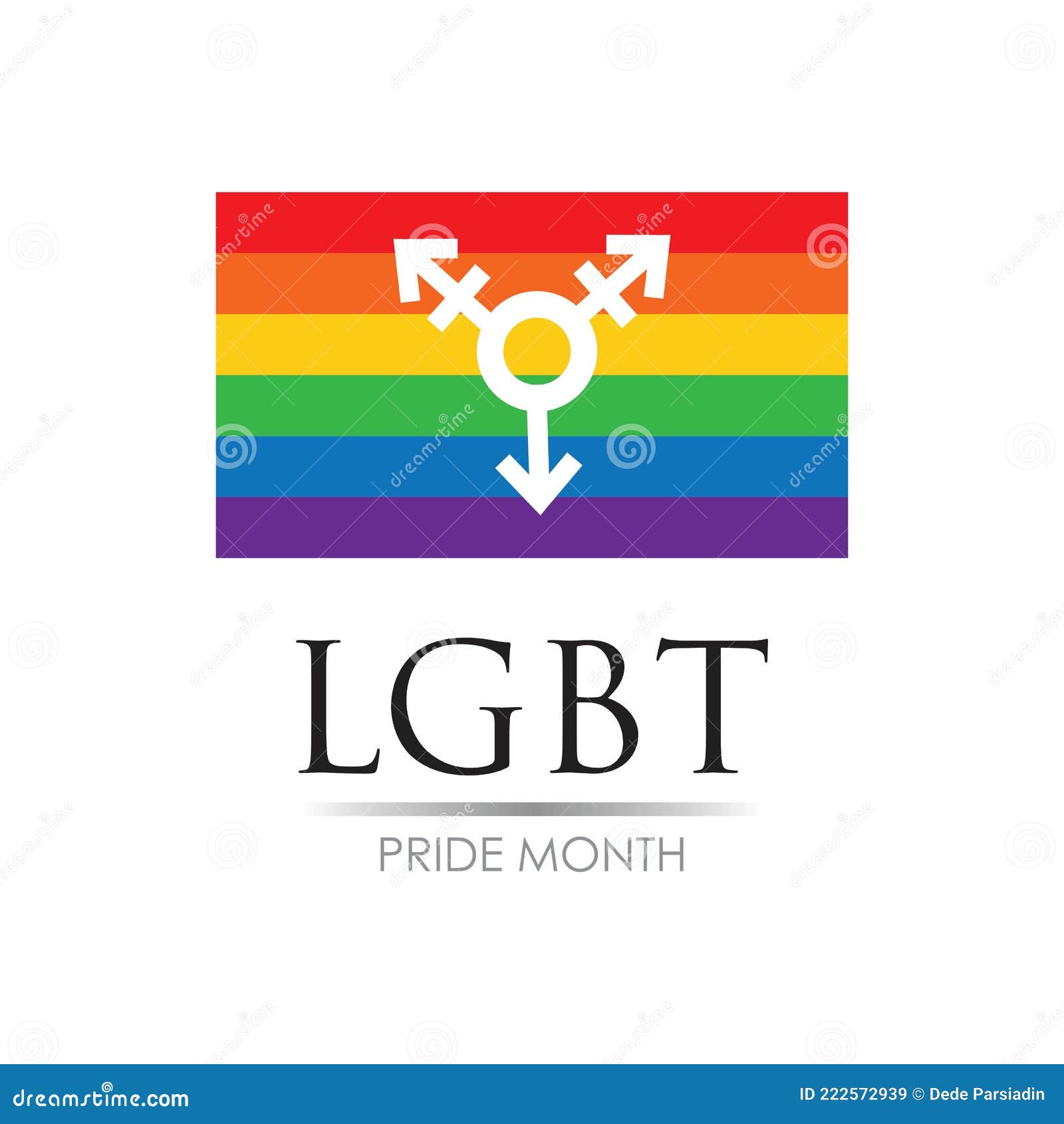 Vector Illustration of LGBT Logo Symbol Template - Vector Stock ...