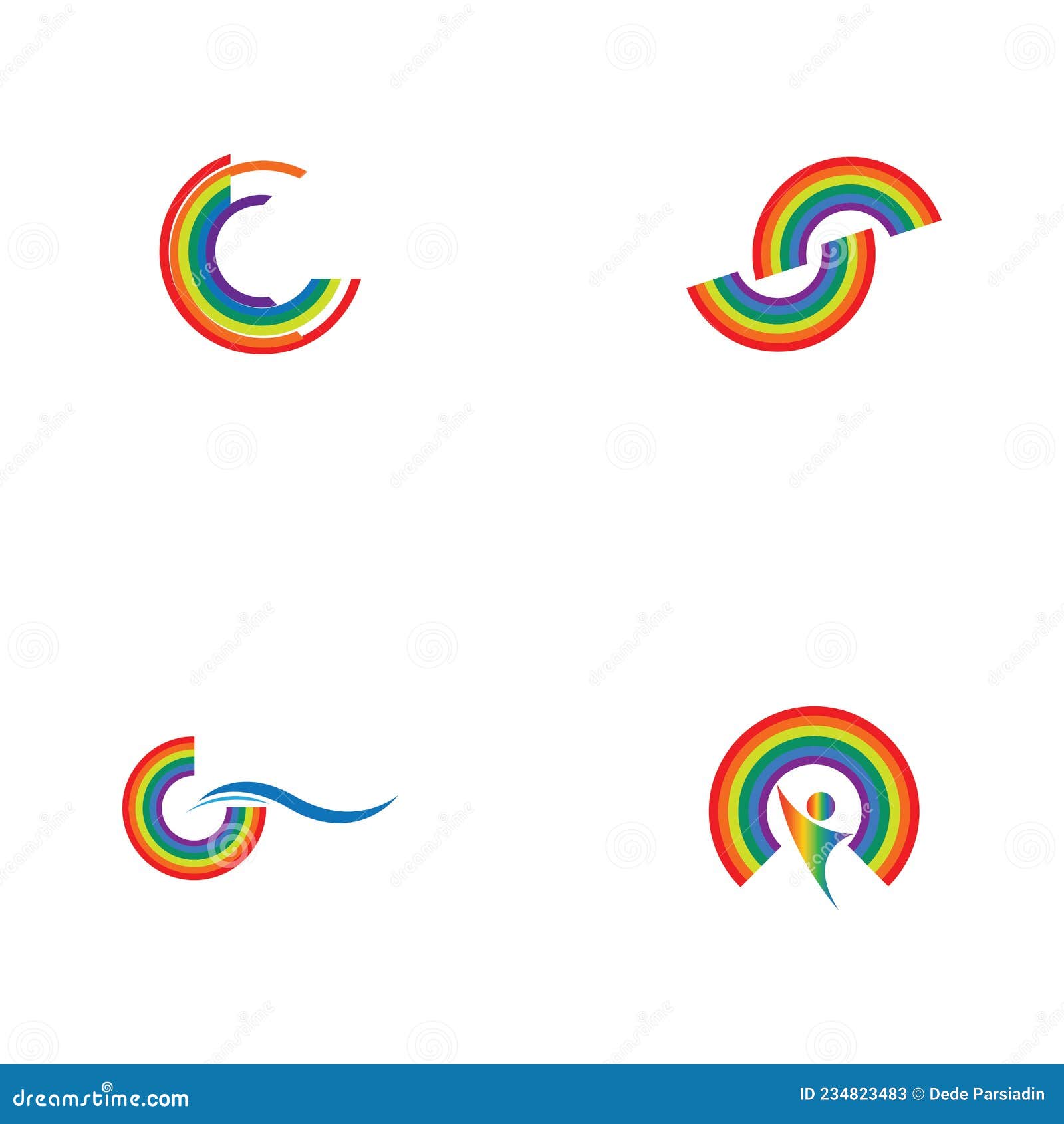 Vector Illustration of LGBT Logo Symbol Template - Vector Stock Vector ...