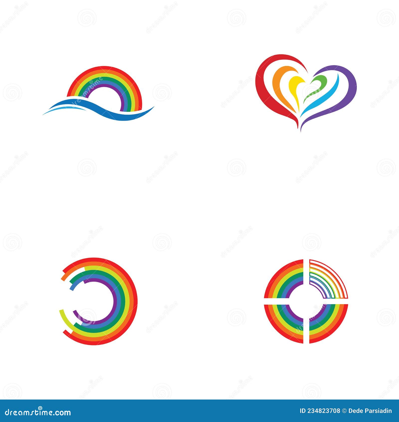 Vector Illustration of LGBT Logo Symbol Template - Vector Stock Vector ...
