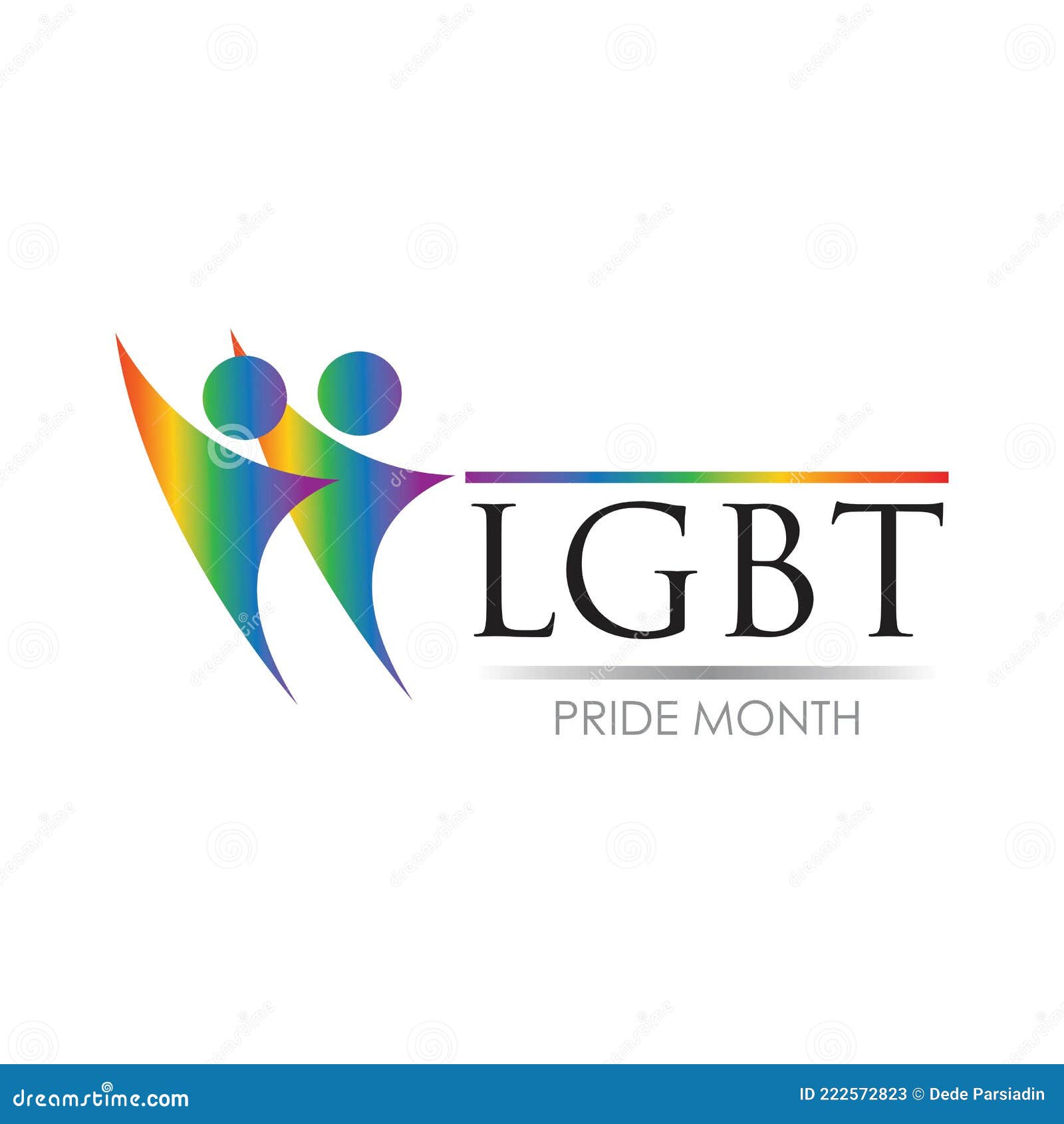 Vector Illustration of LGBT Logo Symbol Template - Vector Stock ...