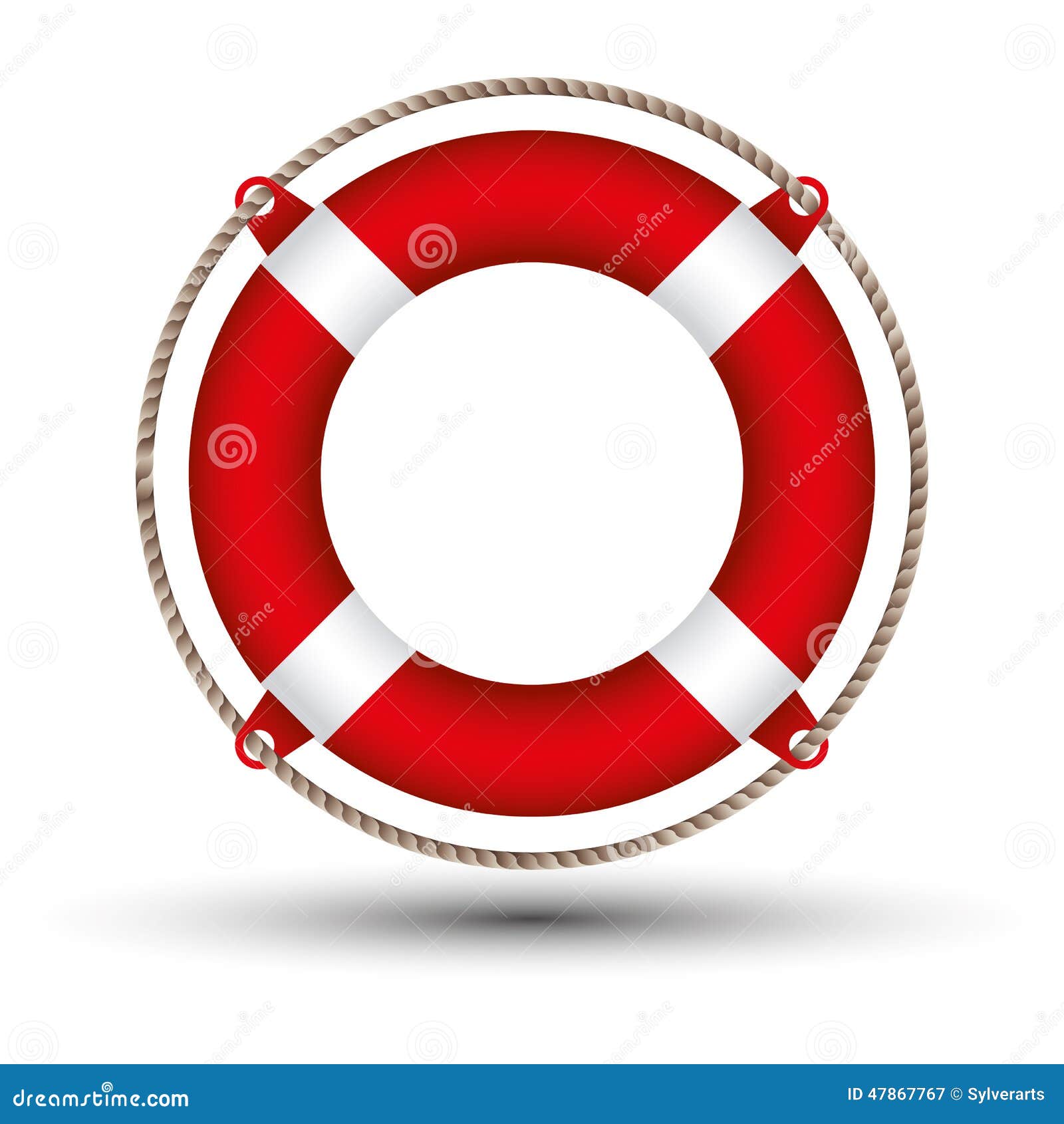 Vector Illustration of Life Belt Stock Vector - Illustration of belt ...