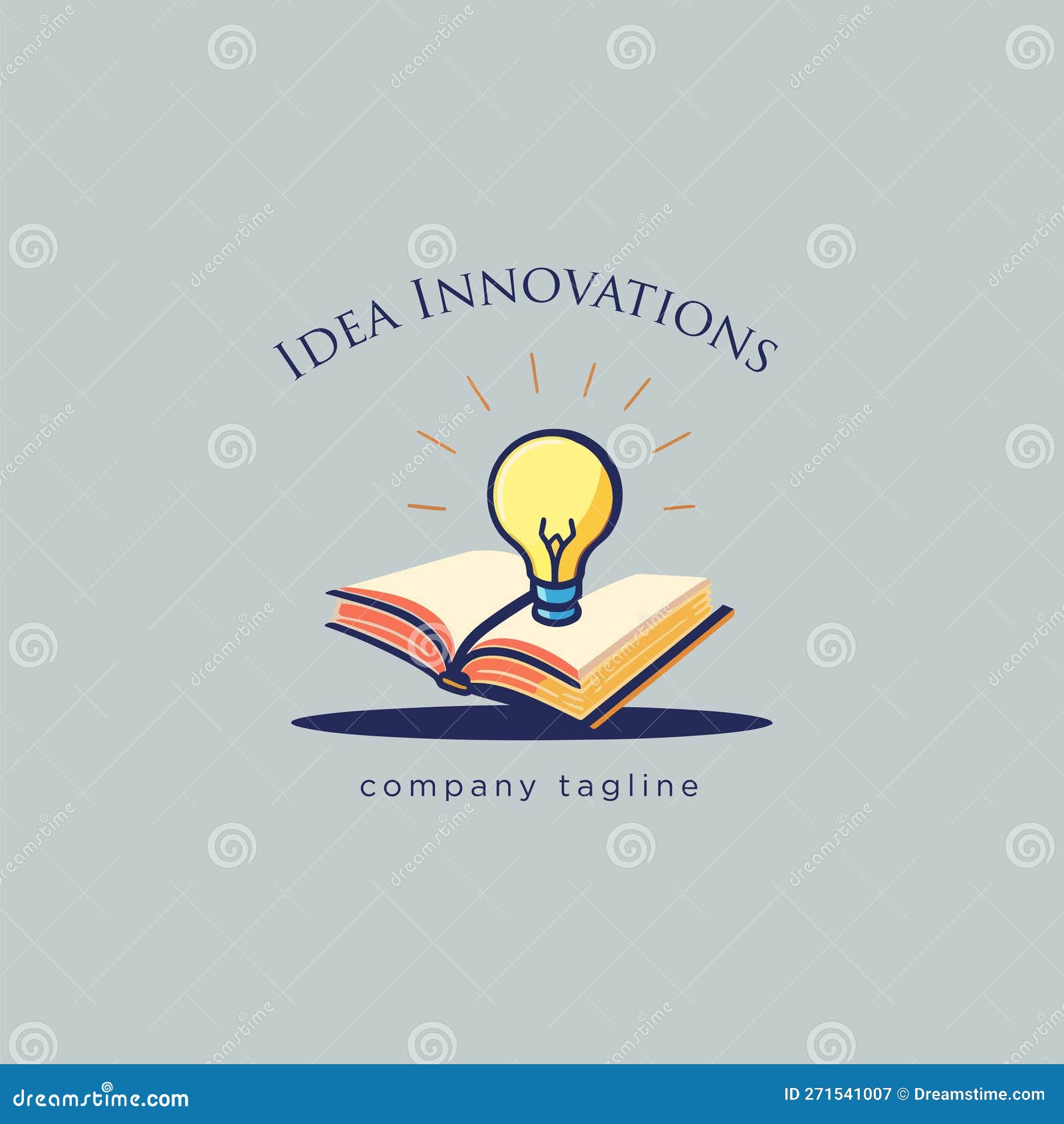 Smart Read Logo Template Vector Illustration. Reading Book with ...