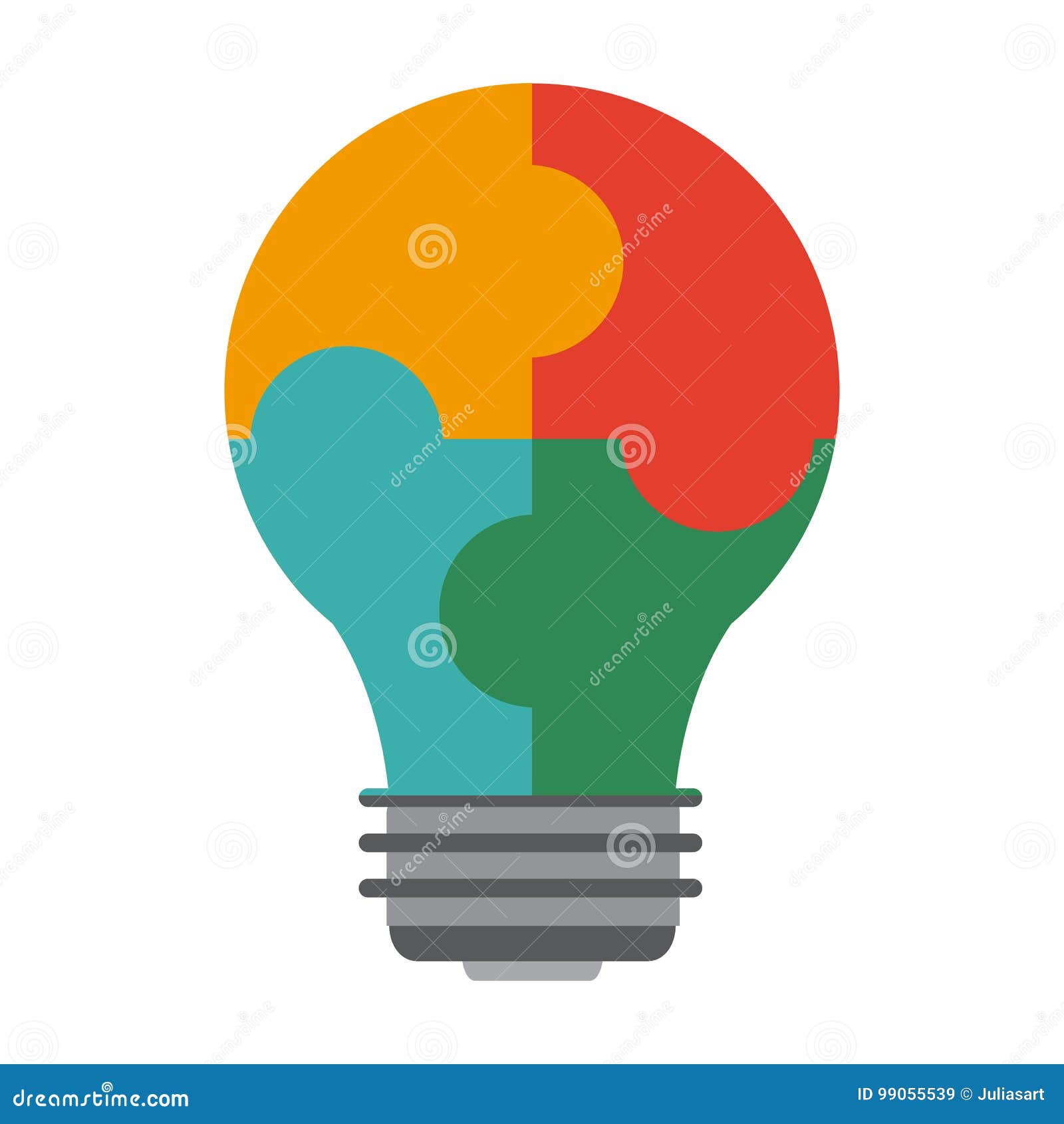 Light Bulb, Idea Symbol. Technology Innovation, Bussiness Stock Vector ...