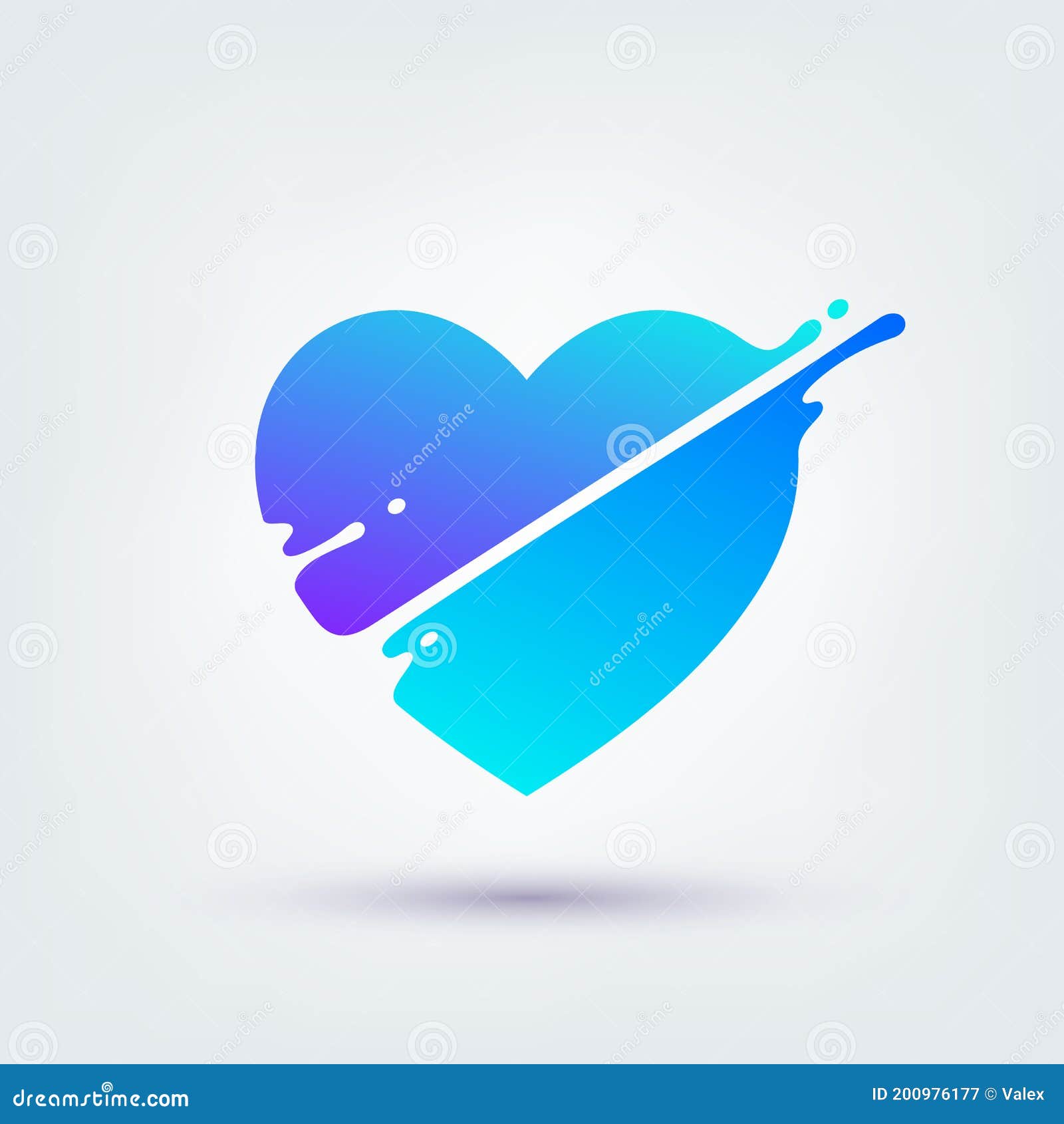 Vector Illustration of Liquid Shape Stock Vector - Illustration of ...