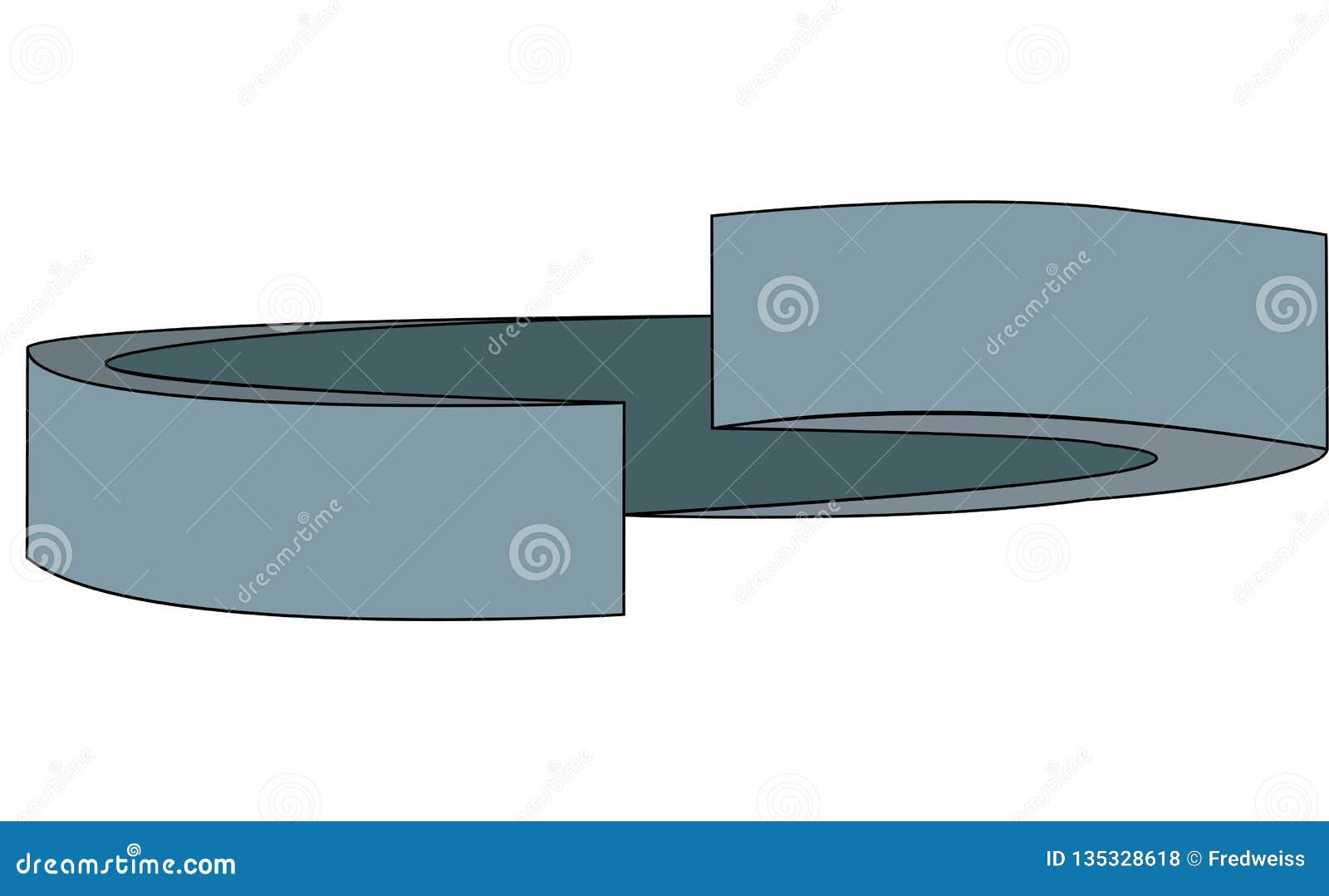 Lock Washer Vector Illustration Stock Vector - Illustration of hardware ...