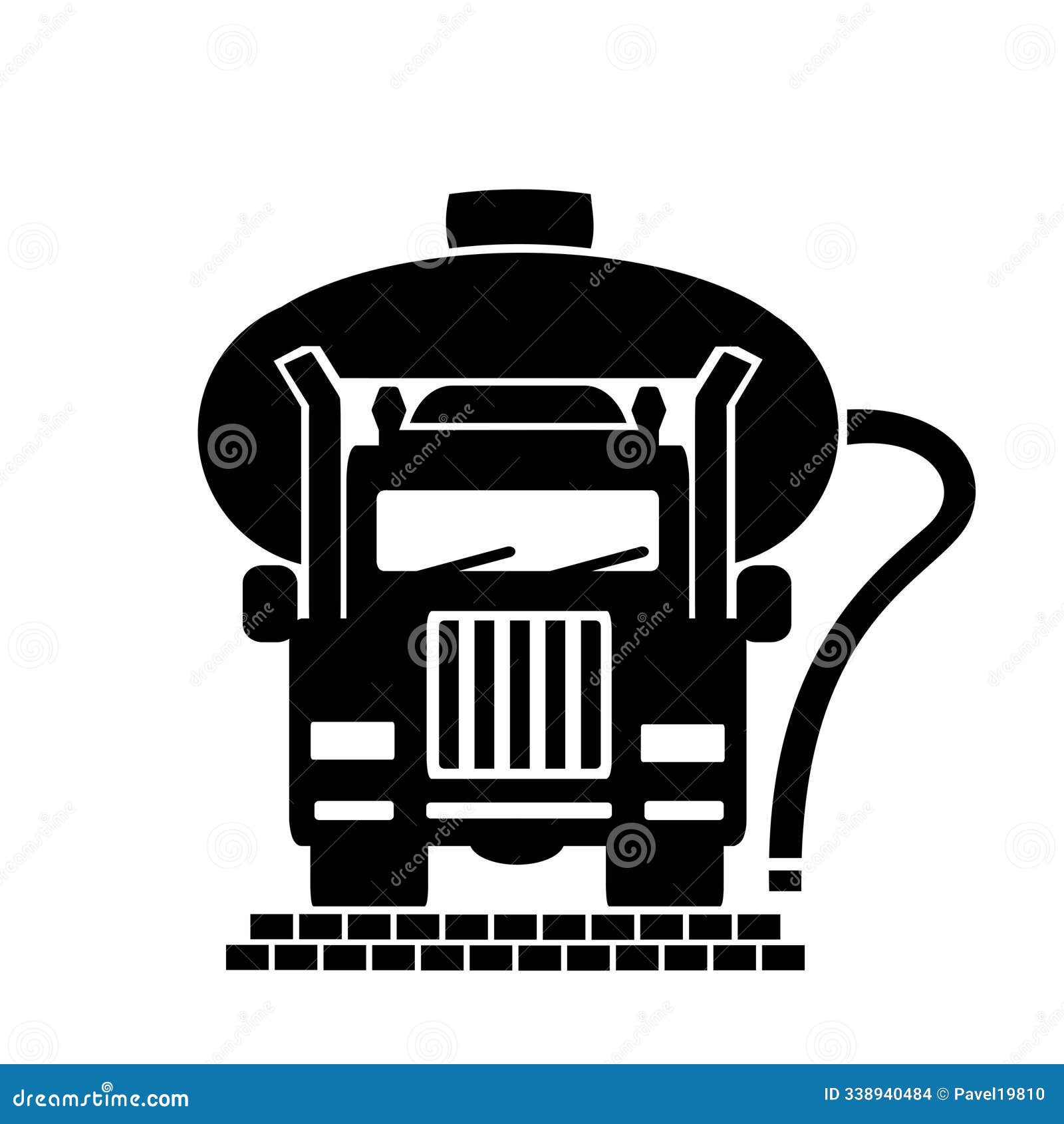 Vector Illustration, Logo, Car Icon For Septic Tank. | CartoonDealer ...