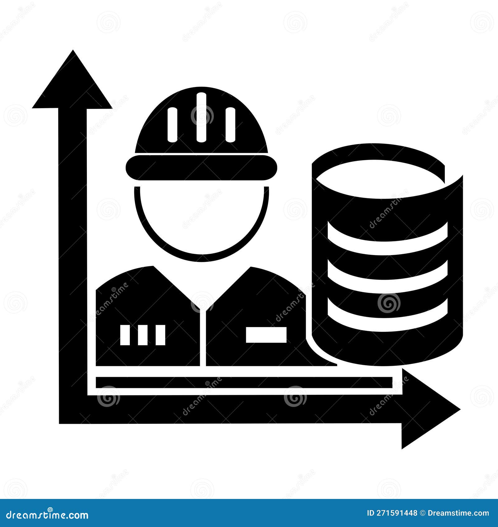 Vector Illustration, Logo, Icon from the Field of Construction ...