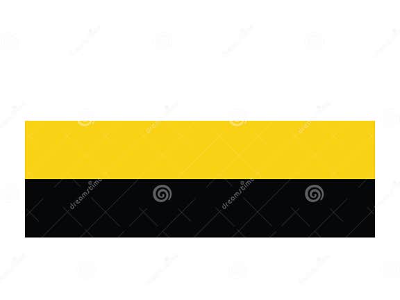 Flag of Perak State stock vector. Illustration of vector - 192829220