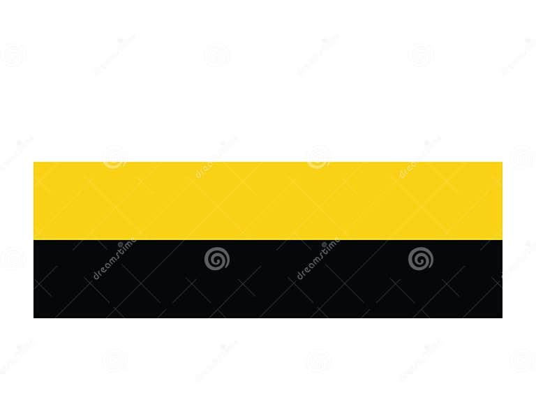 Flag of Perak State stock vector. Illustration of vector - 192829220