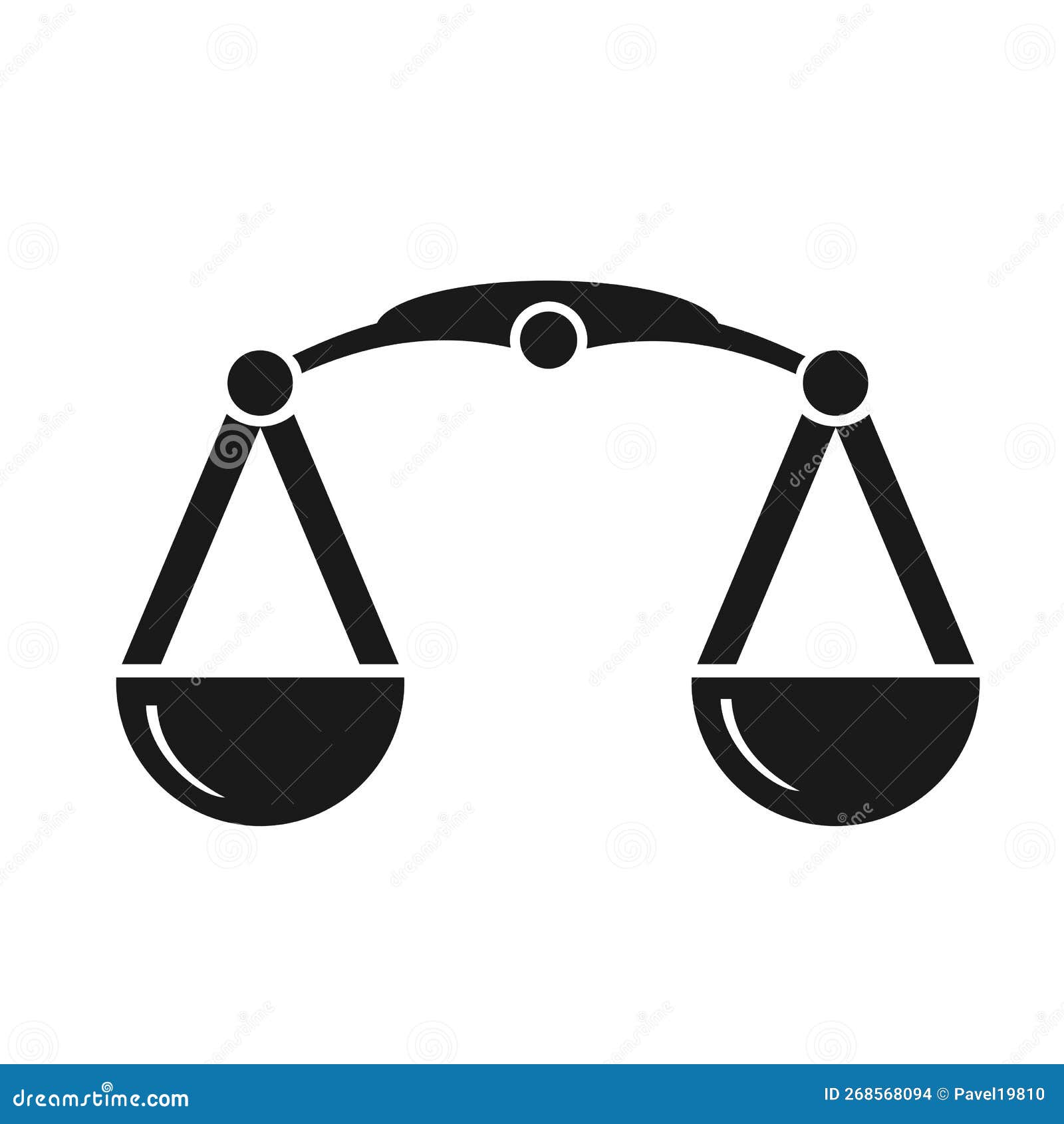 Vector Illustration, Measuring Scale Icon. Isolated. Stock Vector ...