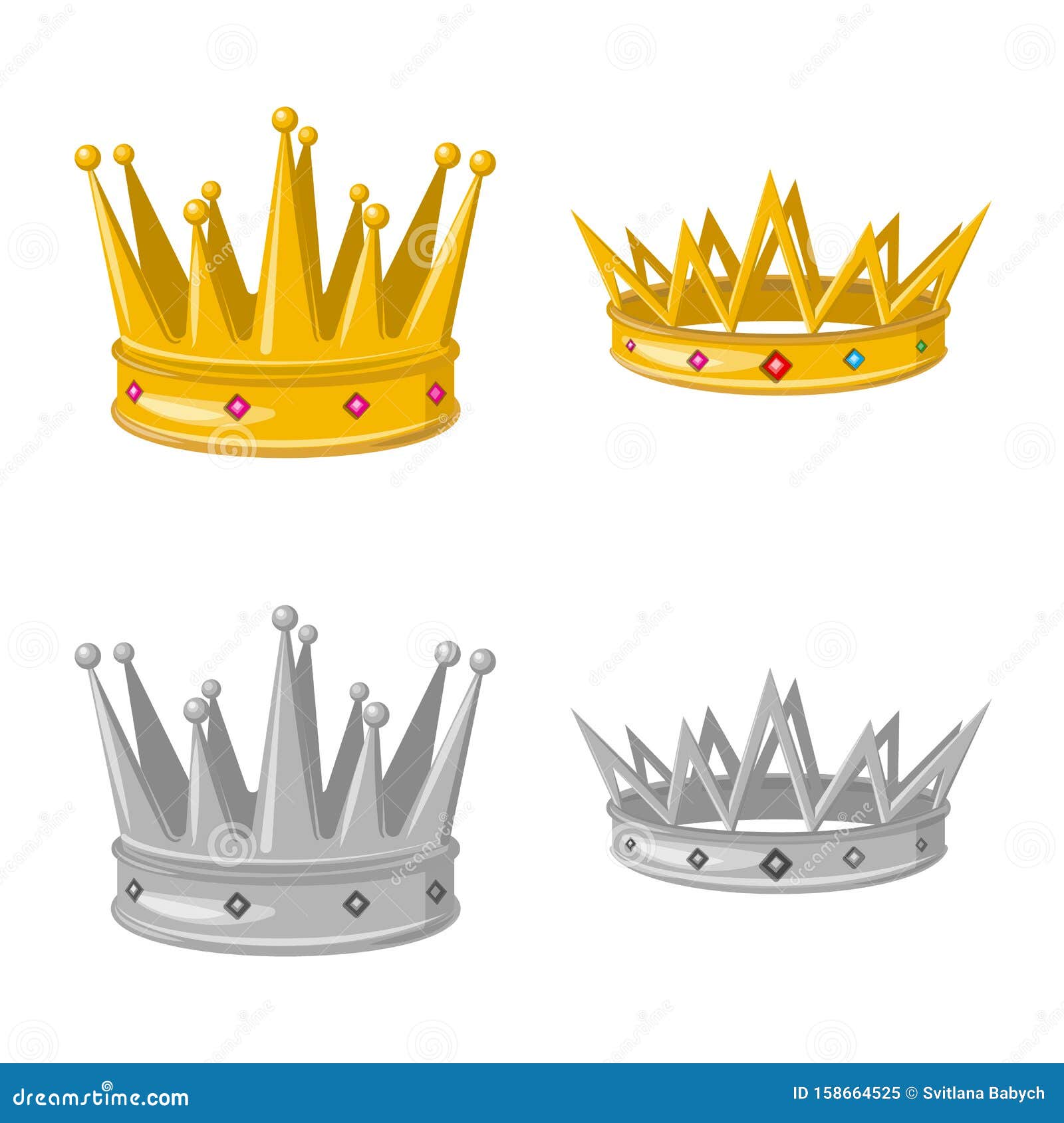 Vector Design of Medieval and Nobility Logo. Set of Medieval and ...