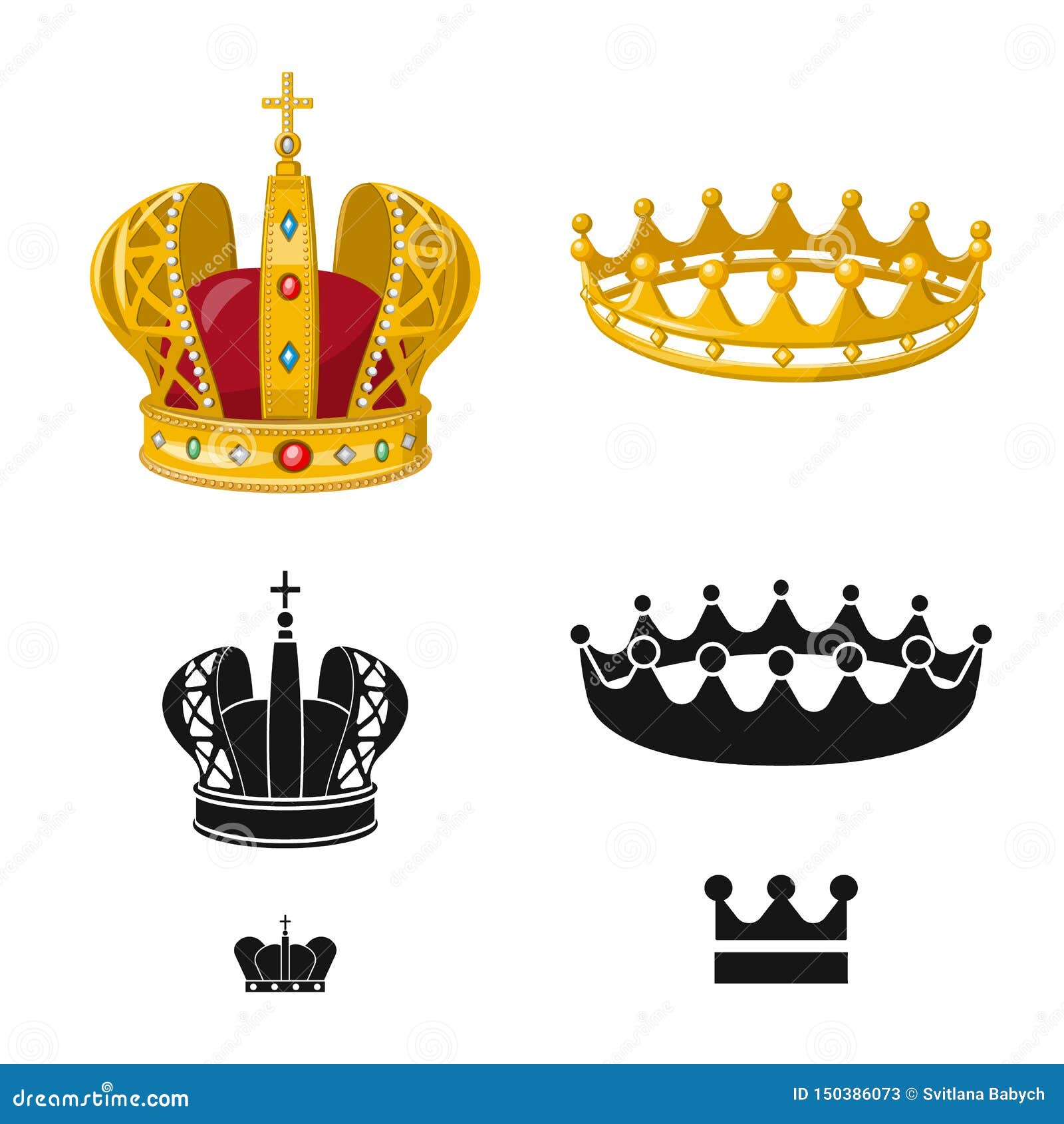 Vector Illustration of Medieval and Nobility Icon. Set of Medieval and ...