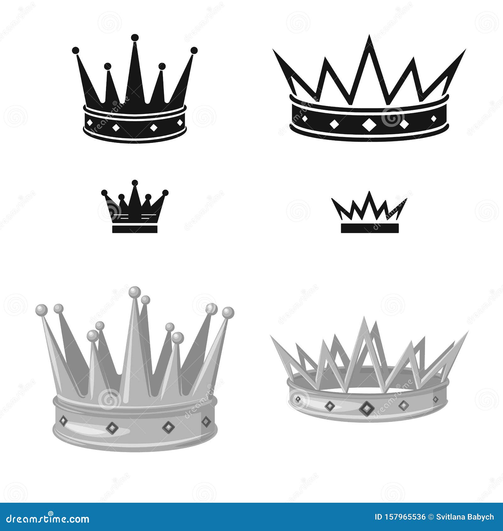 Vector Illustration of Medieval and Nobility Icon. Set of Medieval and ...