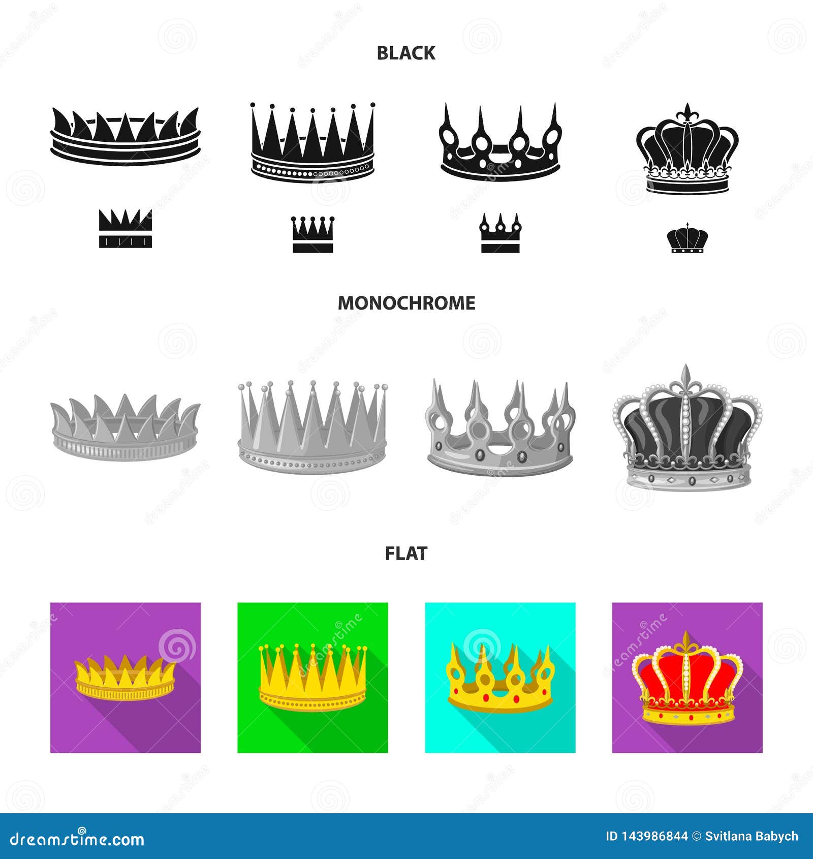 Vector Illustration of Medieval and Nobility Icon. Set of Medieval and ...