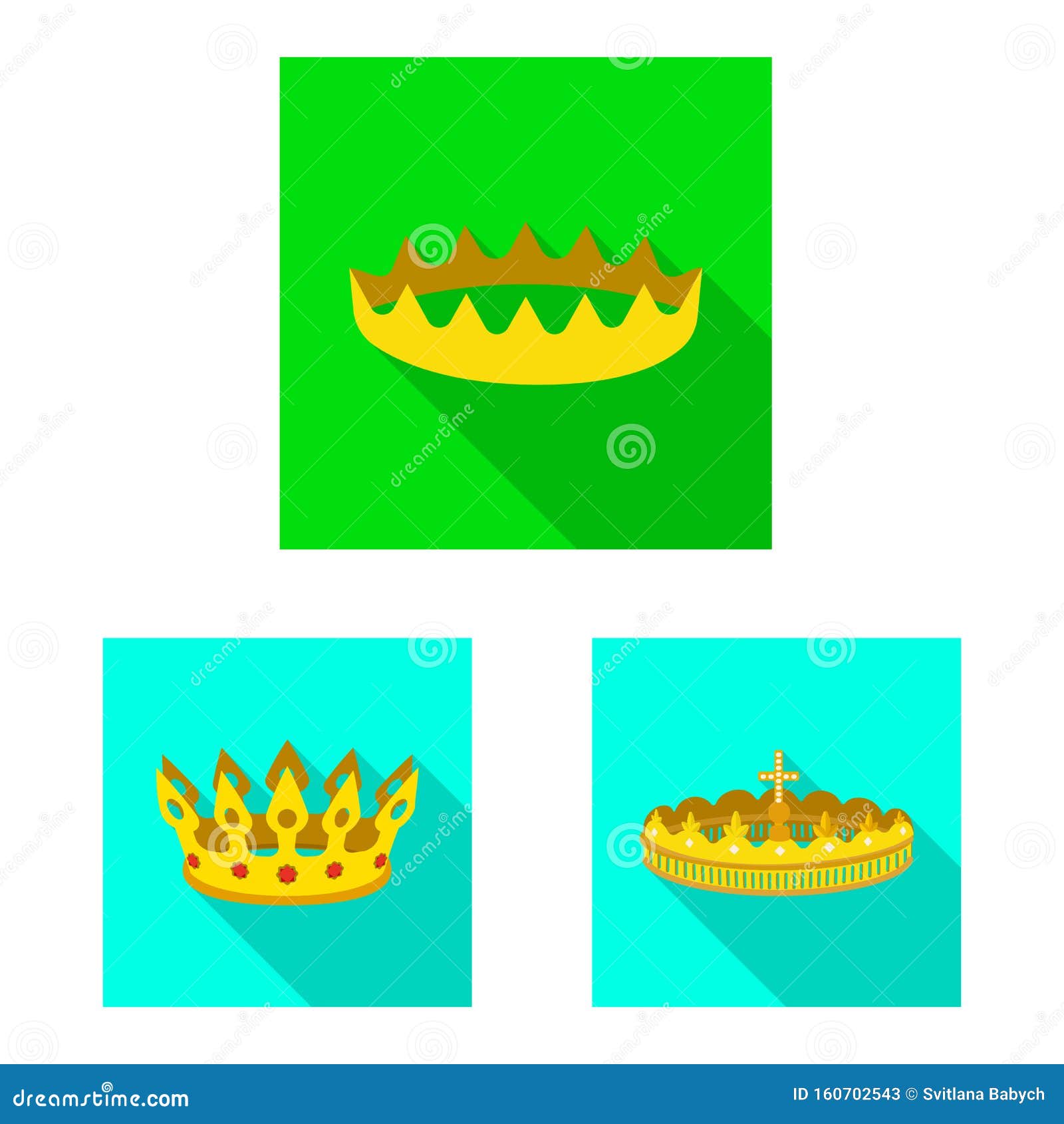 Vector Design of Medieval and Nobility Sign. Set of Medieval and ...