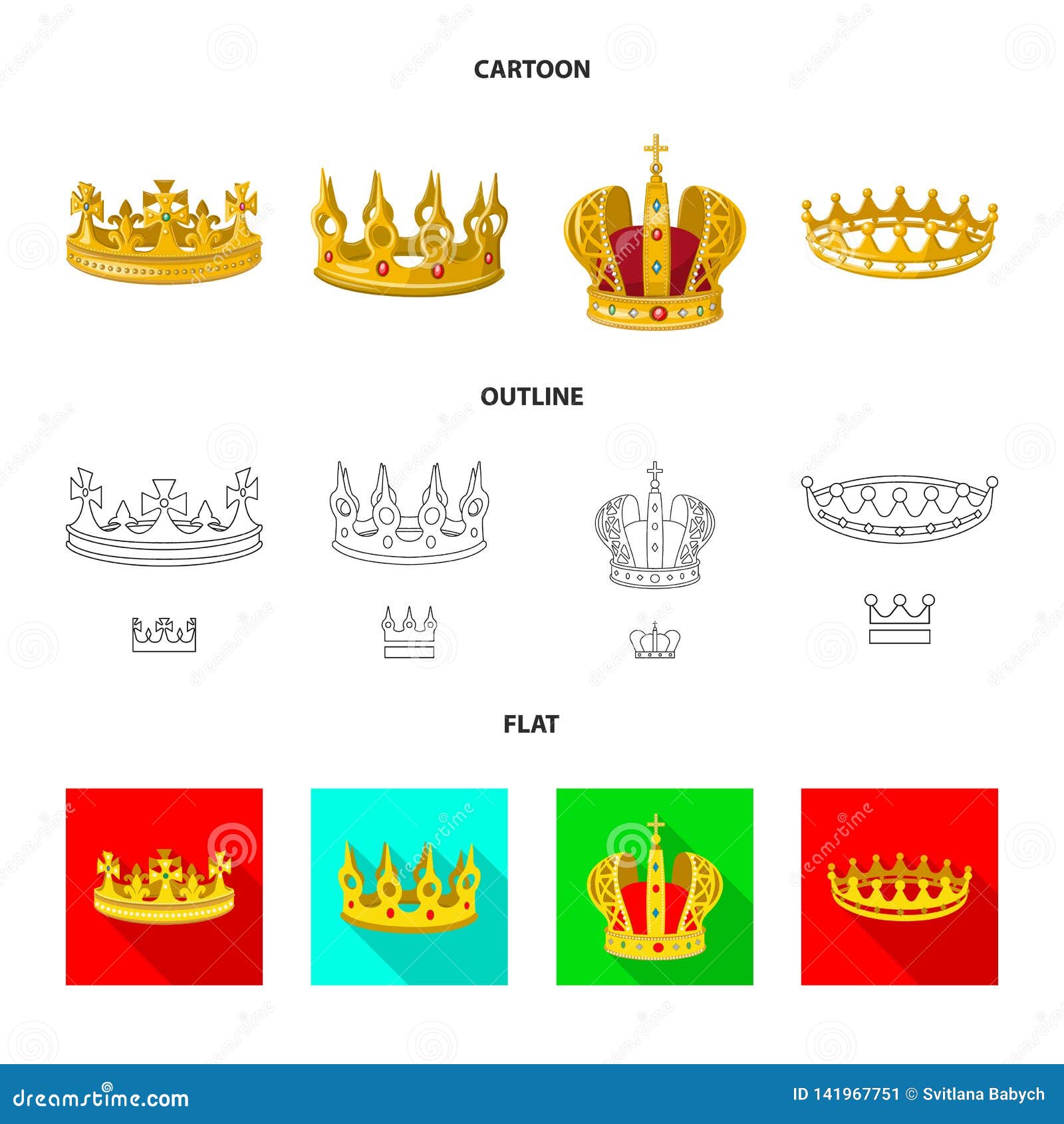 Vector Design of Medieval and Nobility Symbol. Collection of Medieval ...