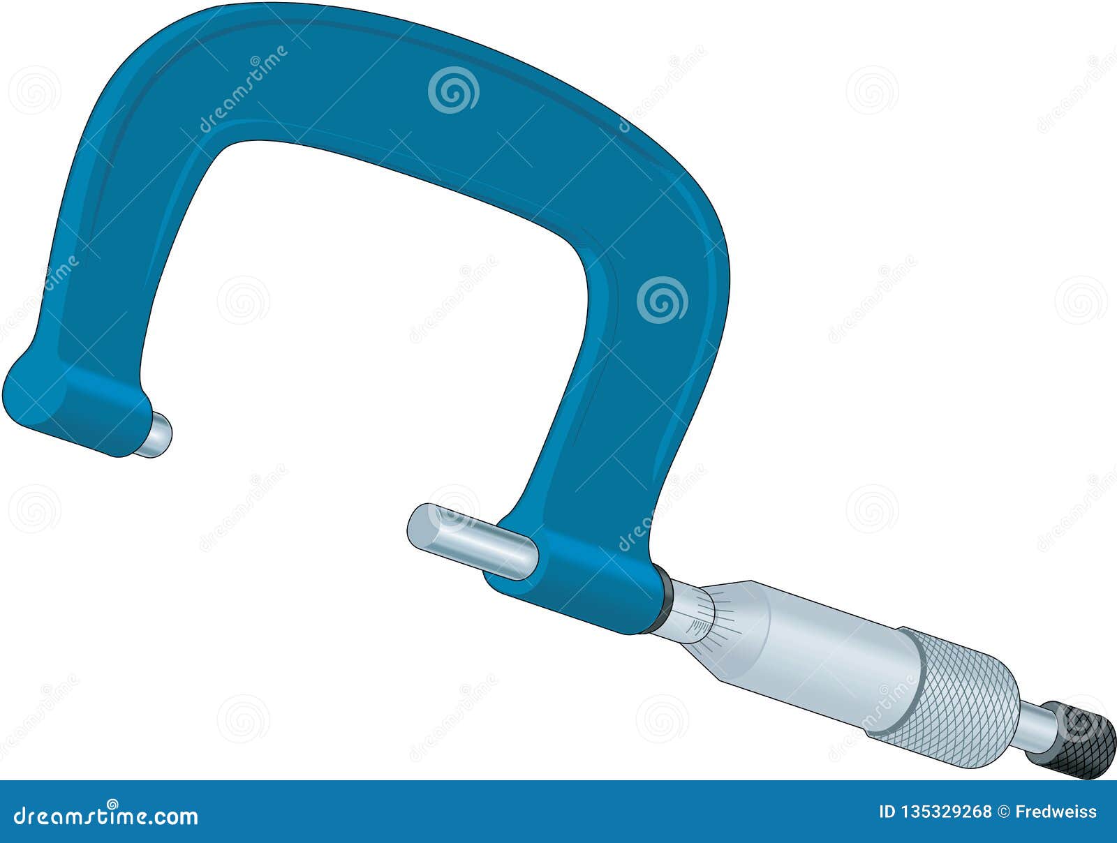 Micrometer Vector Illustration Stock Vector - Illustration of ...